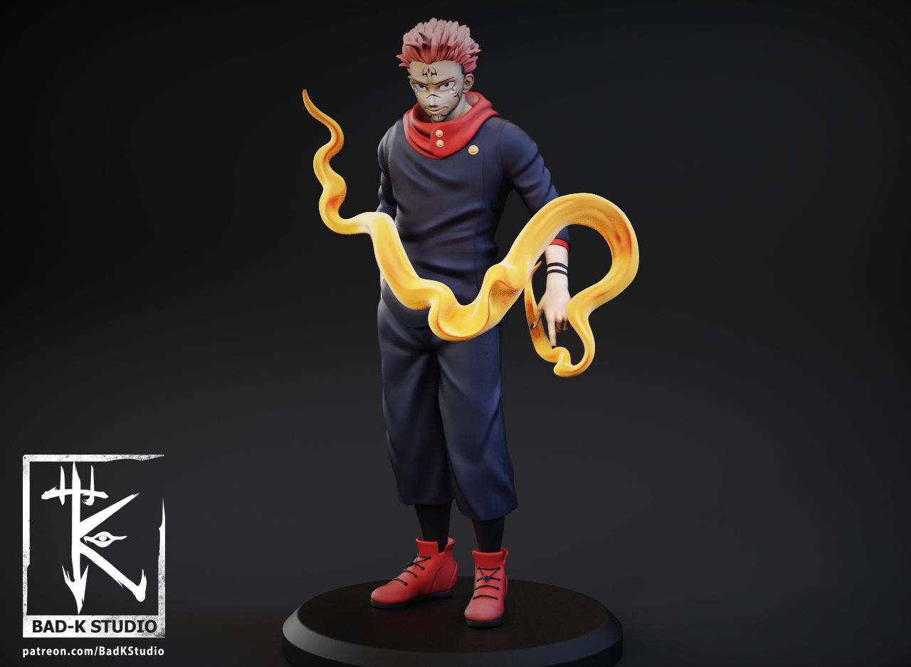 Itadori Yuji - Sukuna Jujutsu Kaisen | 3D models download | Creality Cloud