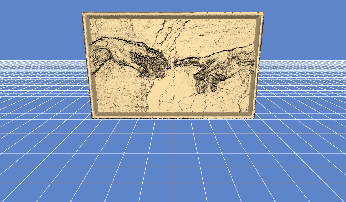 Sistine chapel ceiling by michelangelo | 3D models download | Creality ...