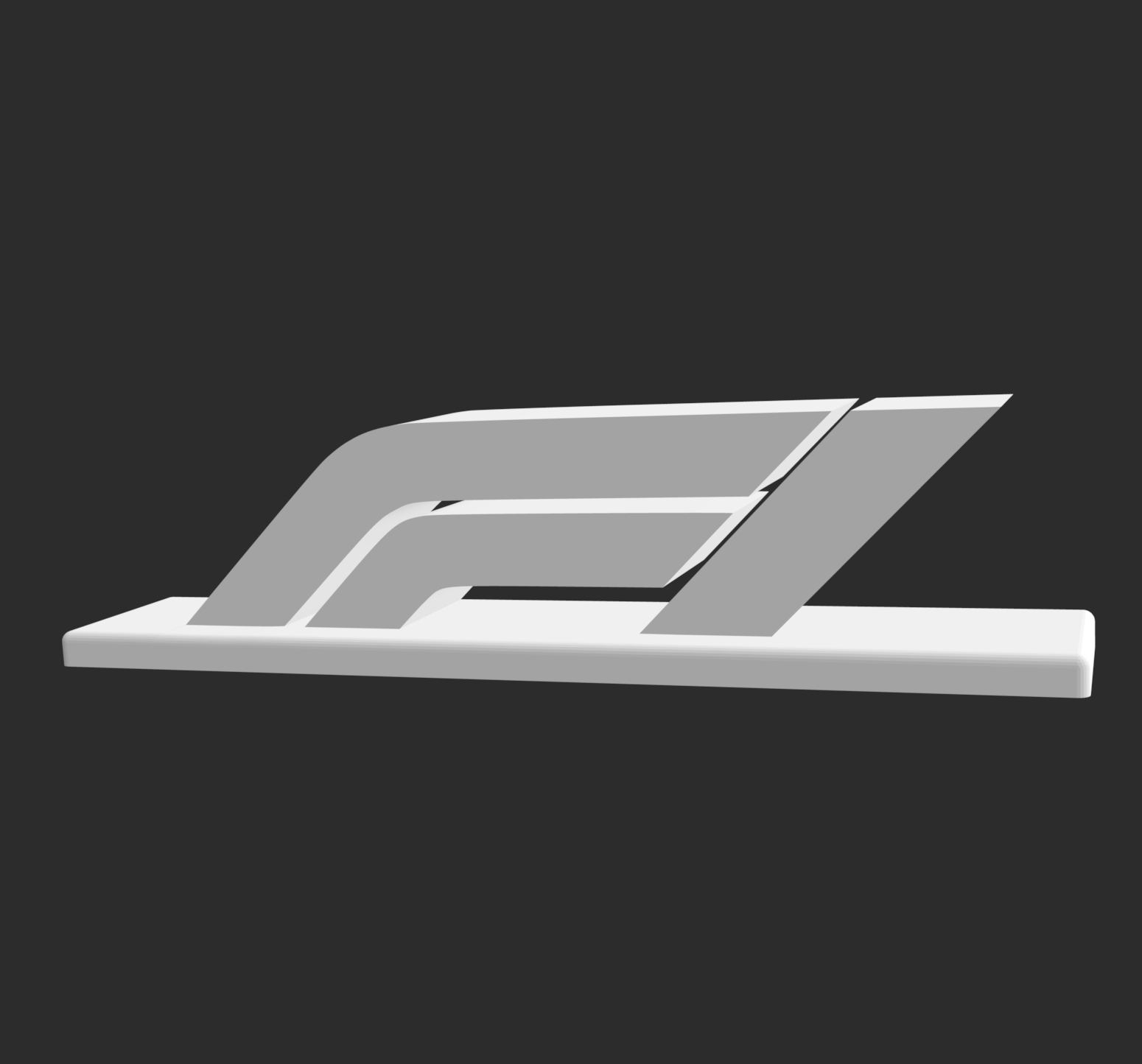 F1 Logo | 3D models download | Creality Cloud