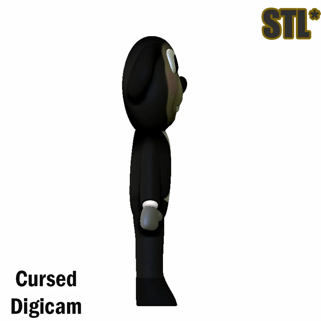 Characters & Creatures STL Download - Cursed Digicam STL 3D Character ...