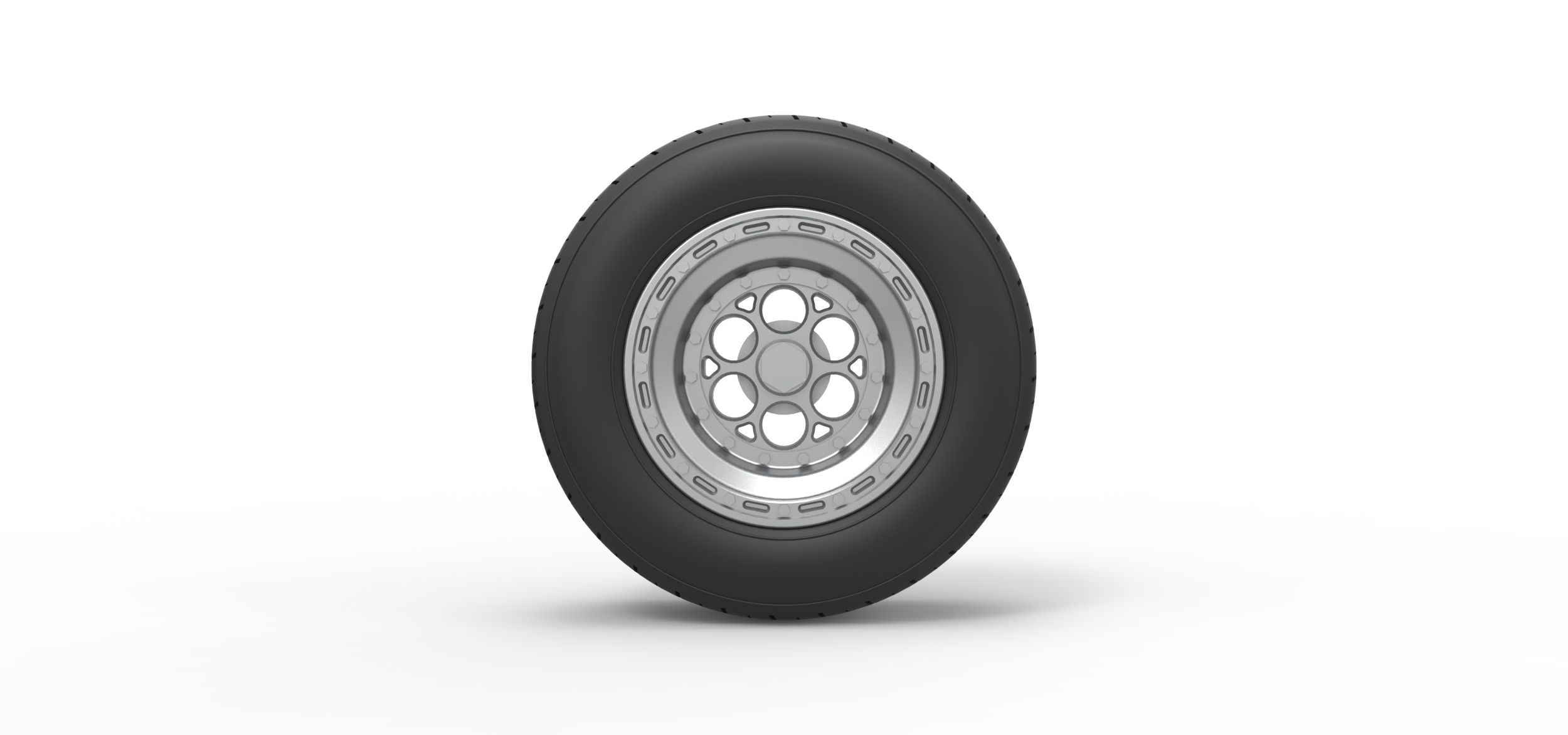 Front wheel from Sprint car Version 2 Scale 1:25 | 3D models download ...