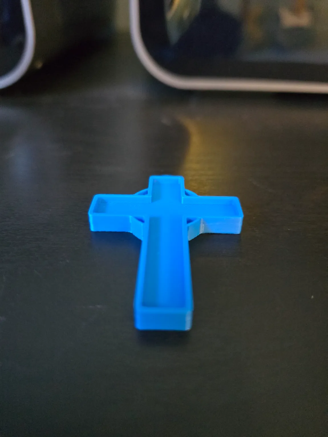 3D Printer Files | 3MF File | Simple Cross Keychain Pendant | Creality ...
