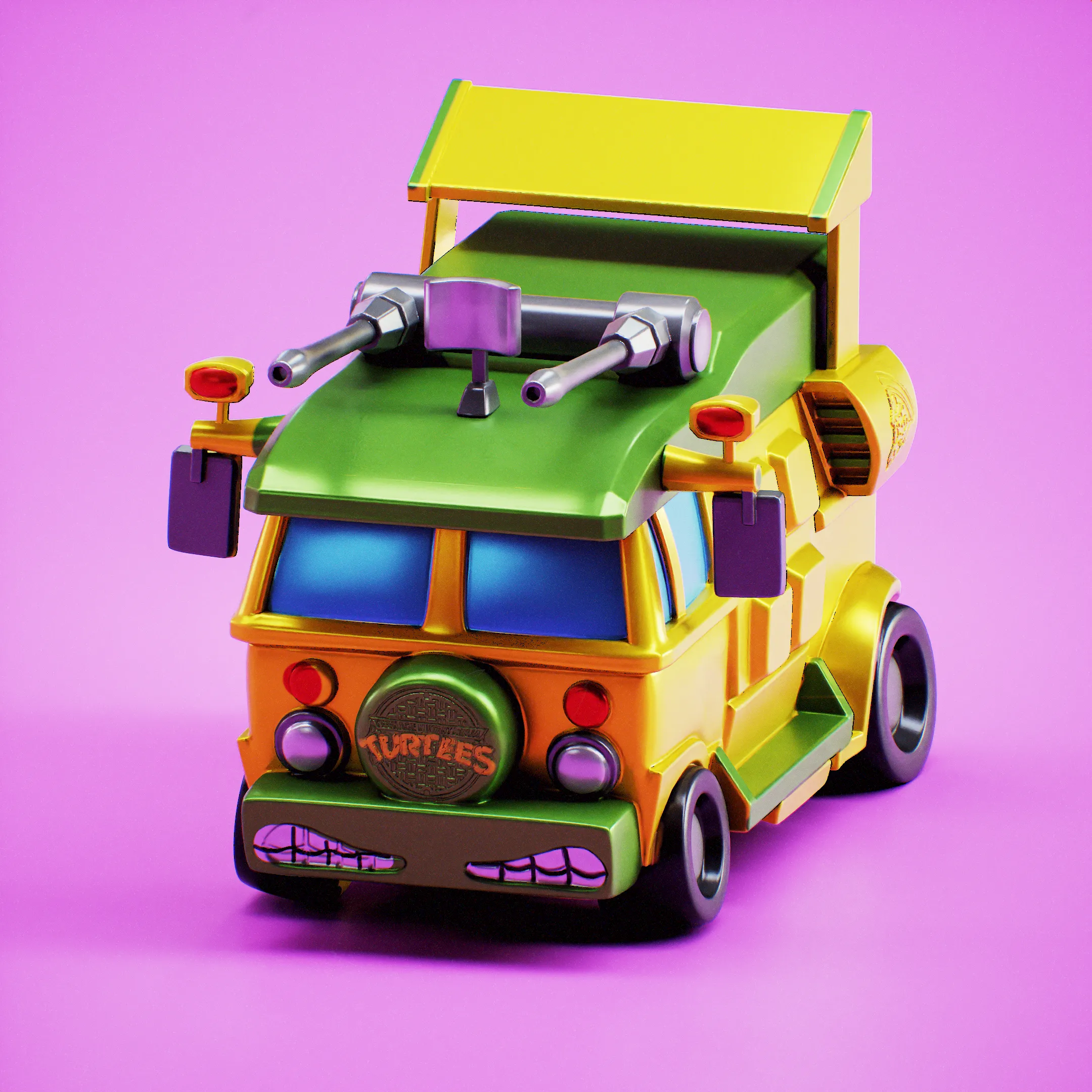 Vehicles & Machinery STL Download - Teenage Mutant Ninja Turtles ...