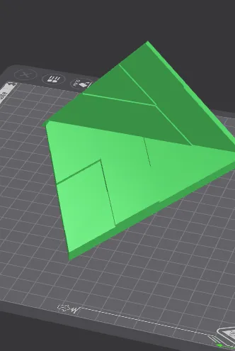 3D Printer Files | 3MF File | SUPER TRIANGLE BOOK END | Creality Cloud