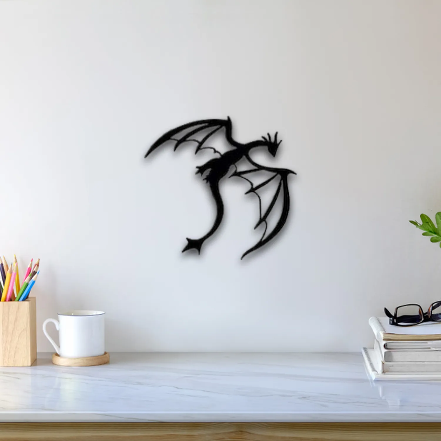 Home Decorations & Ornaments STL Download - Dragon Wall Artby OALPO