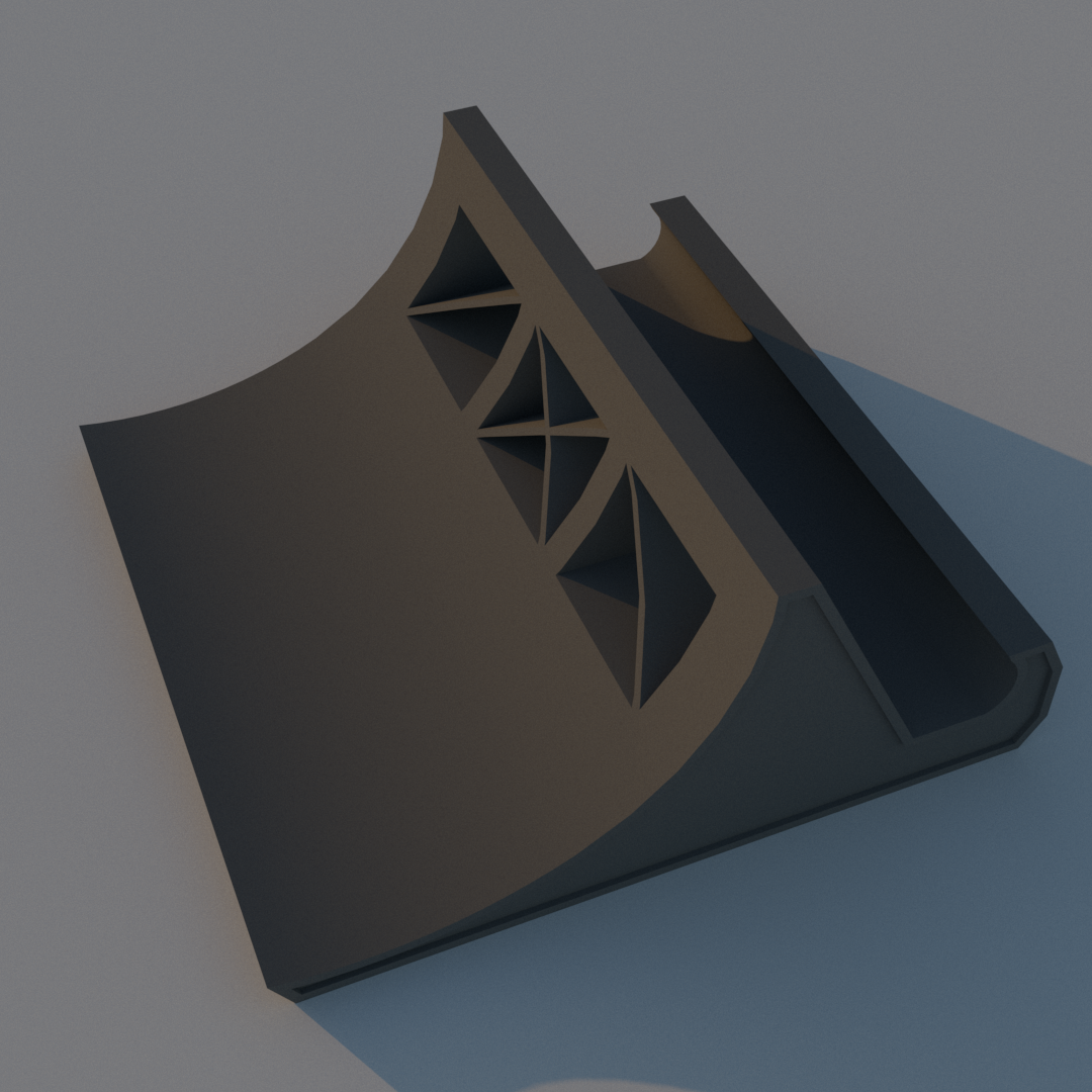 Simple Desktop Phone Stand | 3D models download | Creality Cloud