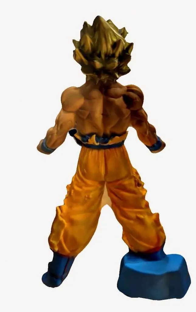 Characters & Creatures STL Download - Goku SS1 scanby user8840701891