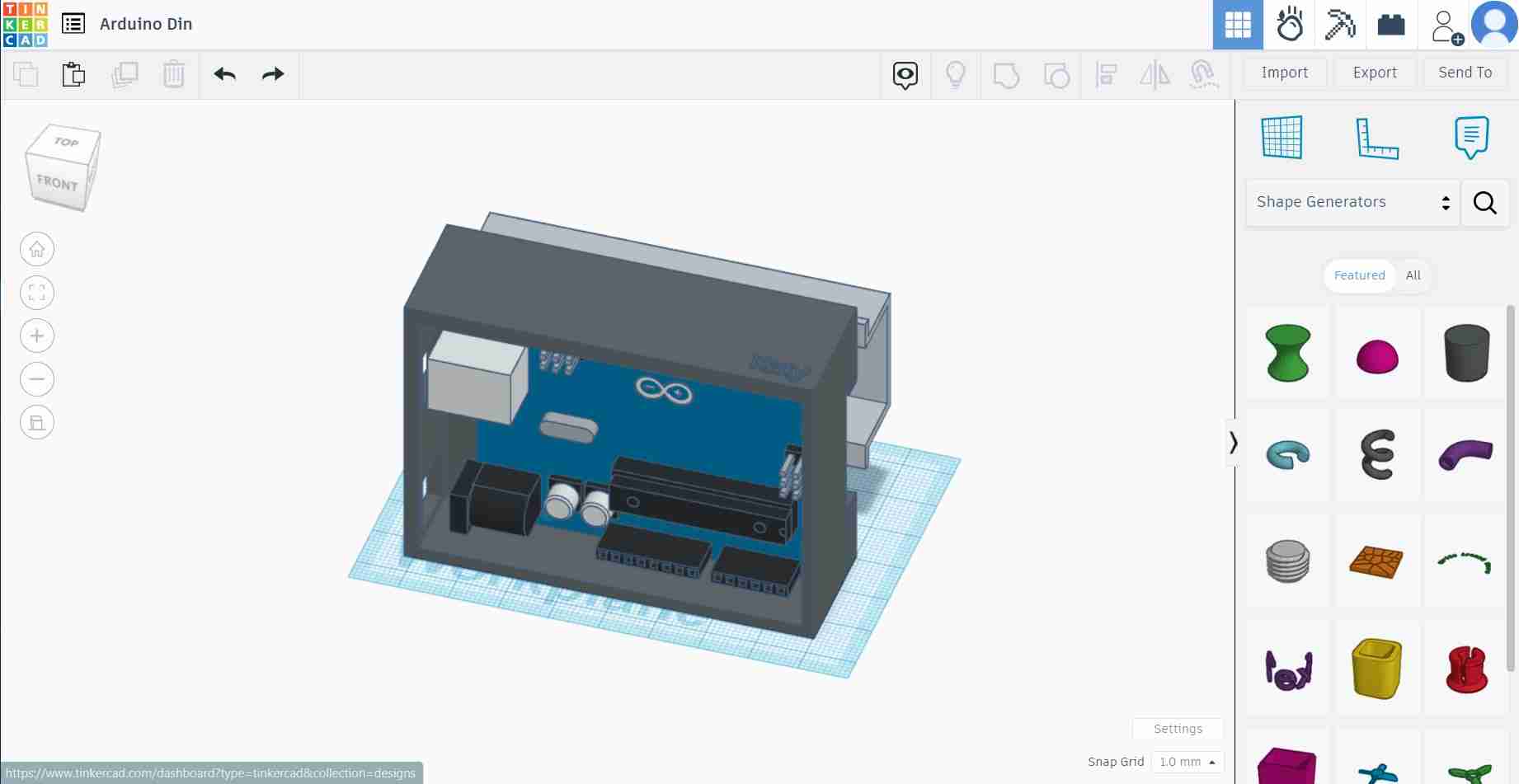 Arduino DIN Box | 3D models download | Creality Cloud