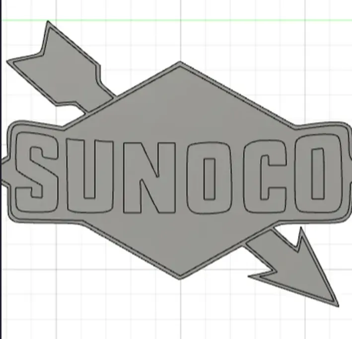 3D Printer Files | 3MF File | Embleme Sunoco / Sunoco emblem | Creality ...