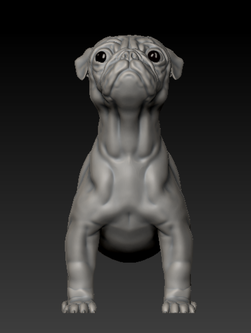 YOUNG PUG | 3D models download | Creality Cloud