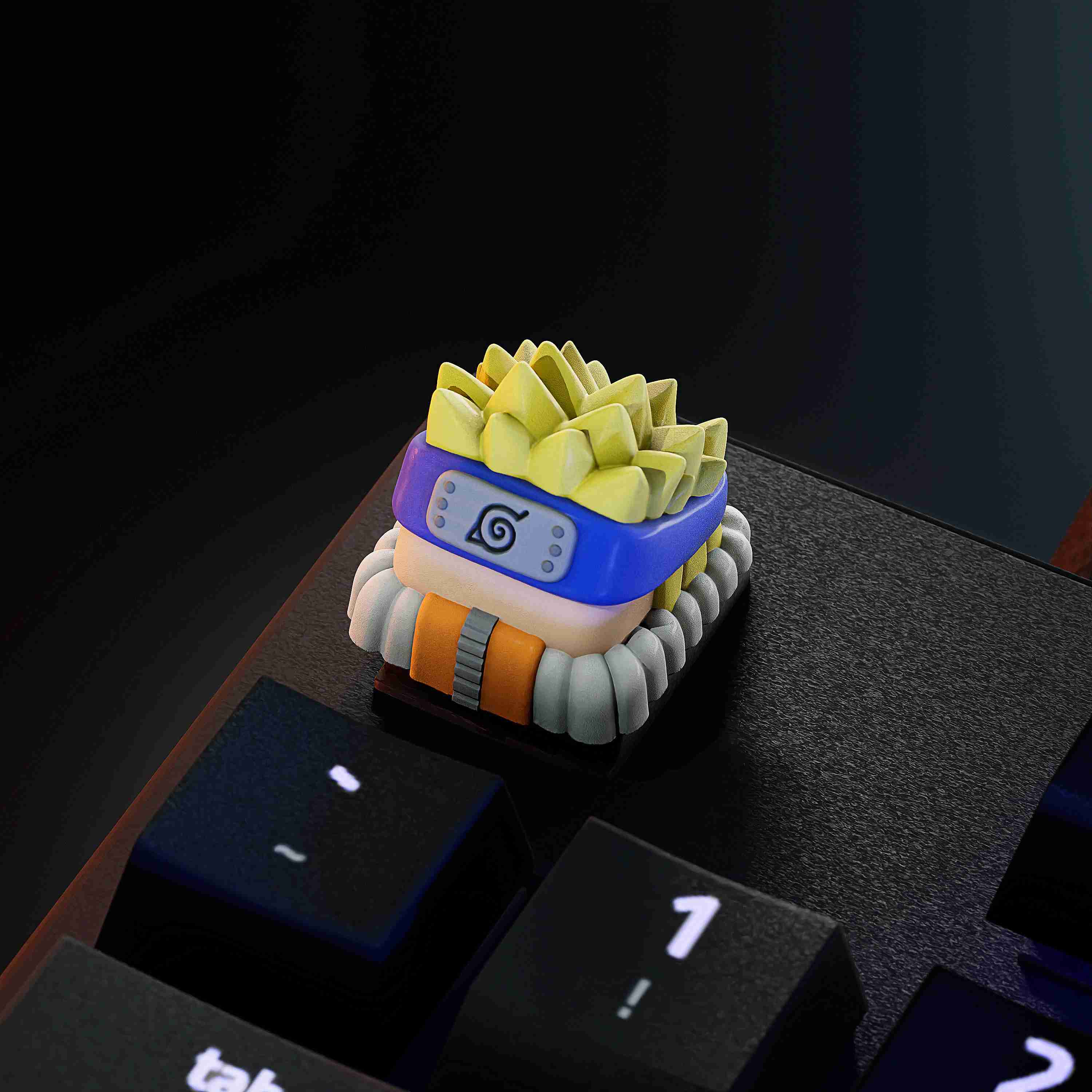 Naruto Starters Keycaps - Mechanical Keyboard | 3D models download ...