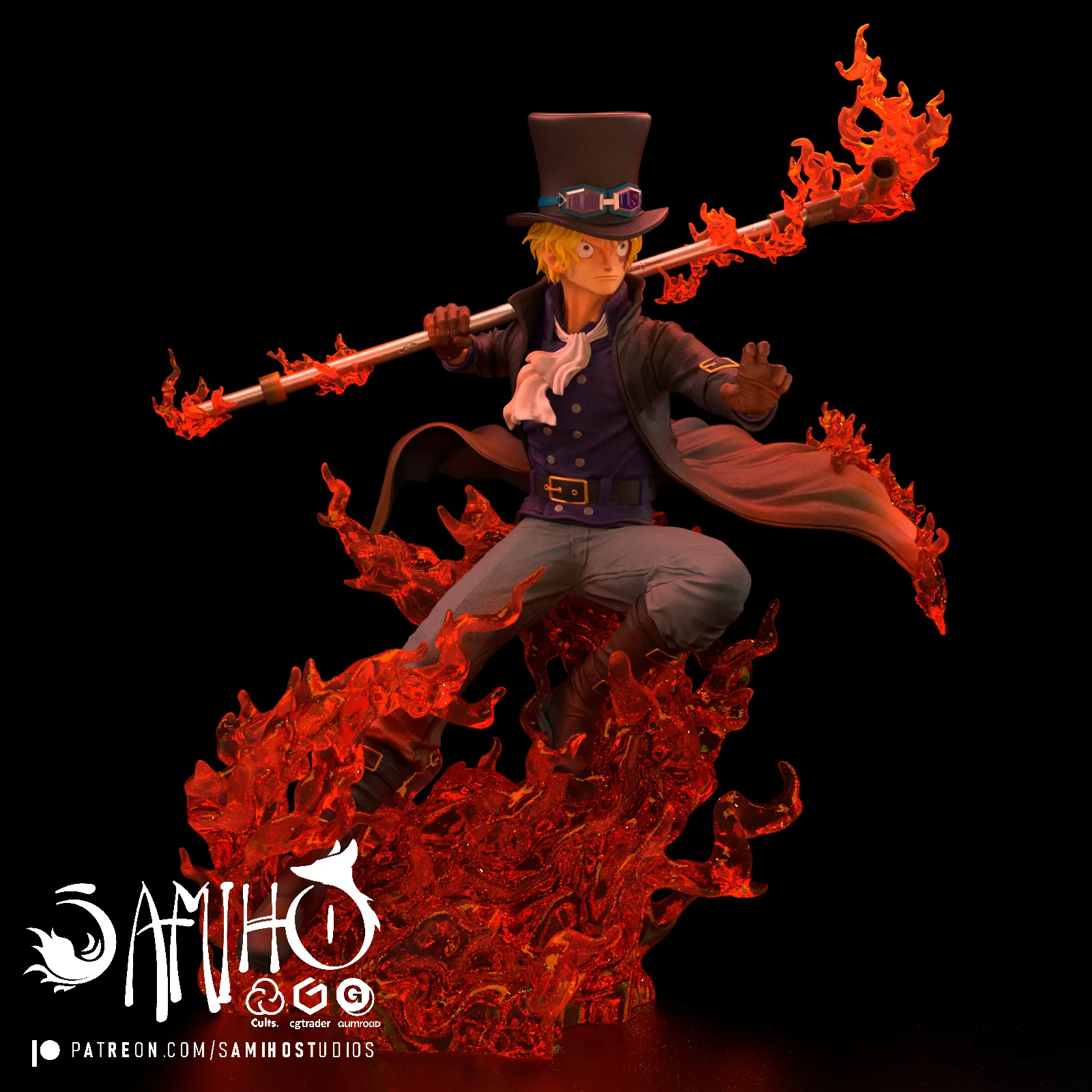 Characters & Creatures STL Download - Samiho Studios - Sabo: STLs ready ...