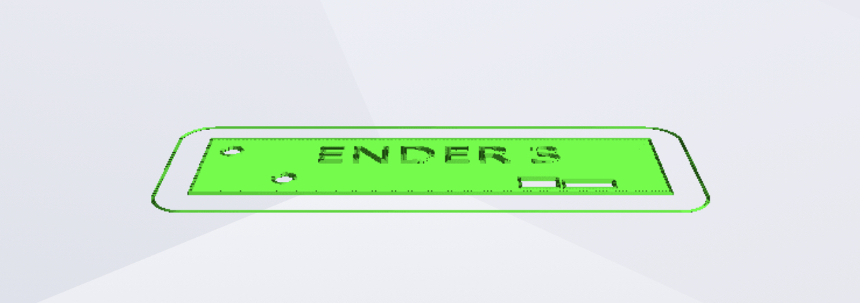 Ender 3 Front Fascia Plate | 3D models download | Creality Cloud
