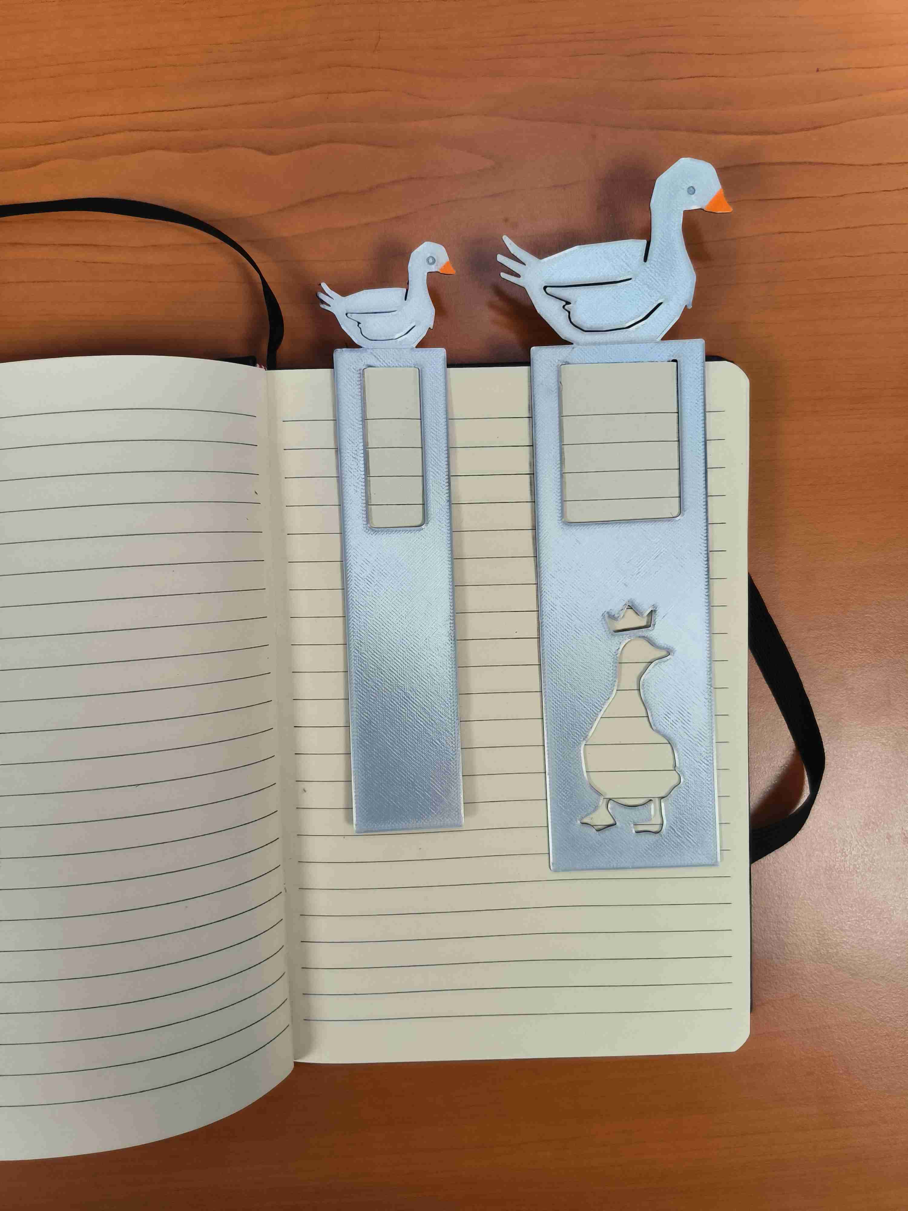 Mama and Baby Goose Bookmark | 3D models download | Creality Cloud
