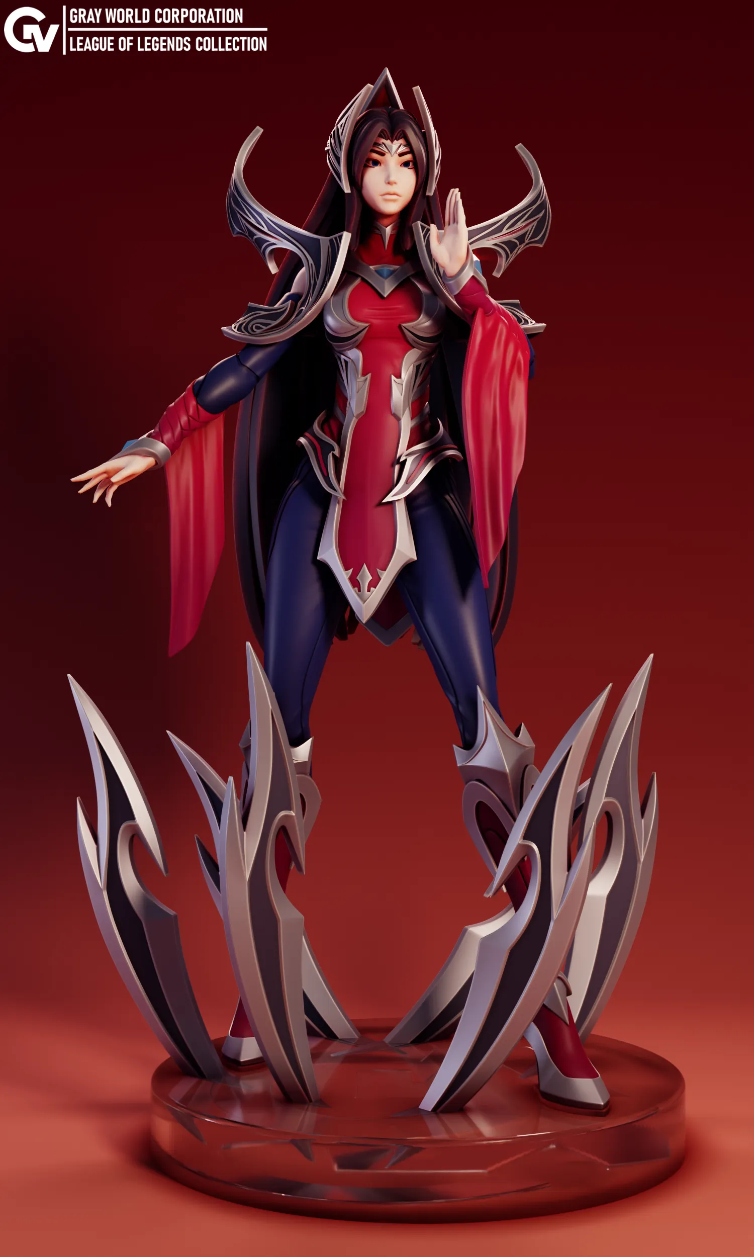 Characters & Creatures STL Download - Irelia | League of Legendsby Gray ...