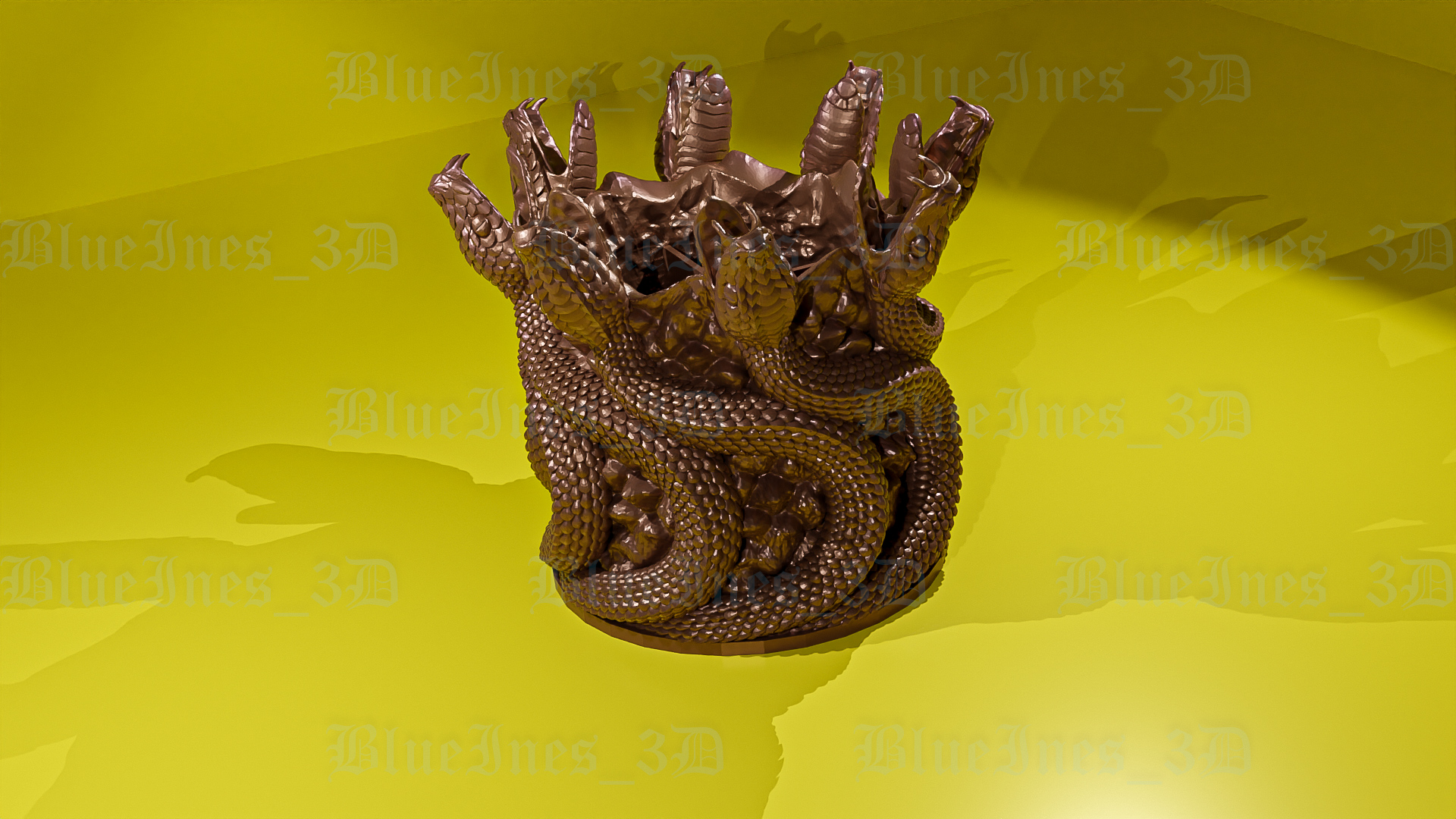 Snake Pen holder | 3D models download | Creality Cloud