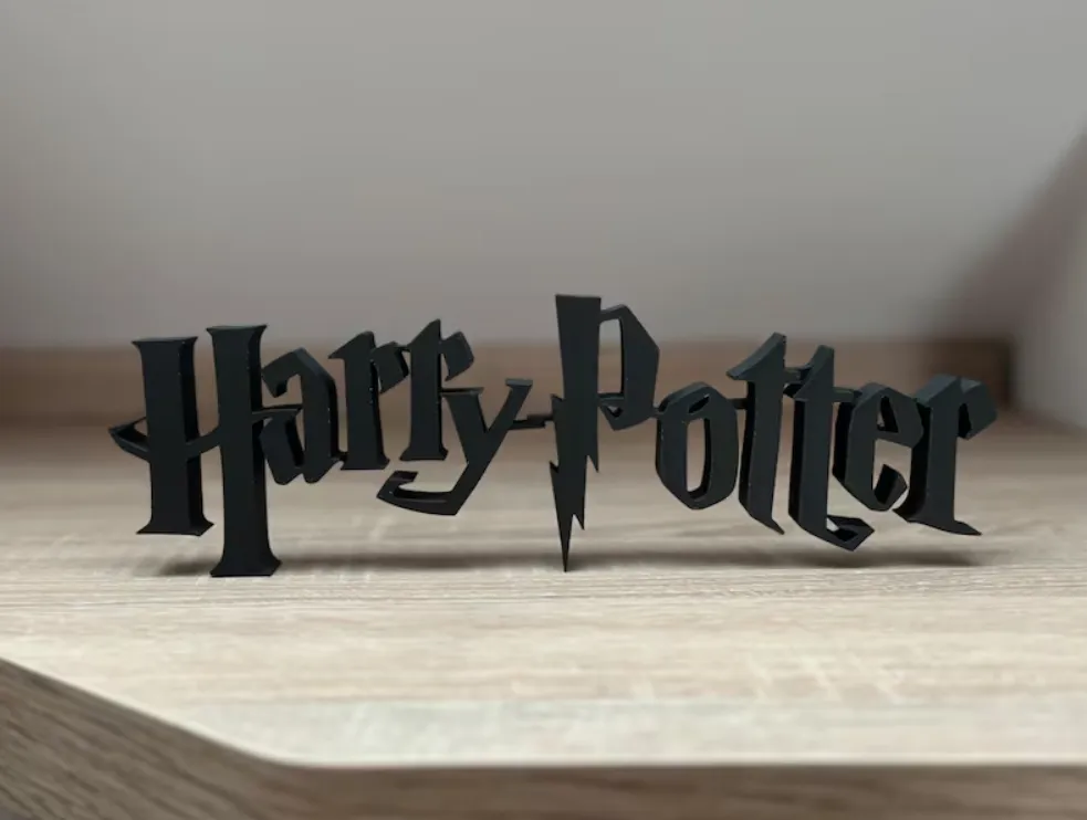 Digital Art STL Download - Harry Potter Decor Nameby JessArt