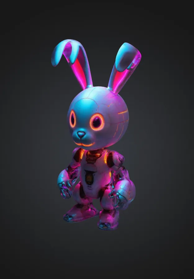 Free Characters & Creatures STL Download - Robo Rabbitby Maybe_Kys