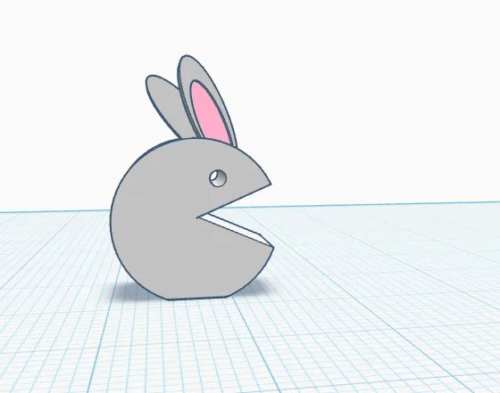 3D Printer Files | 3MF File | Easter Bunny Pacman Meeple | Creality Cloud