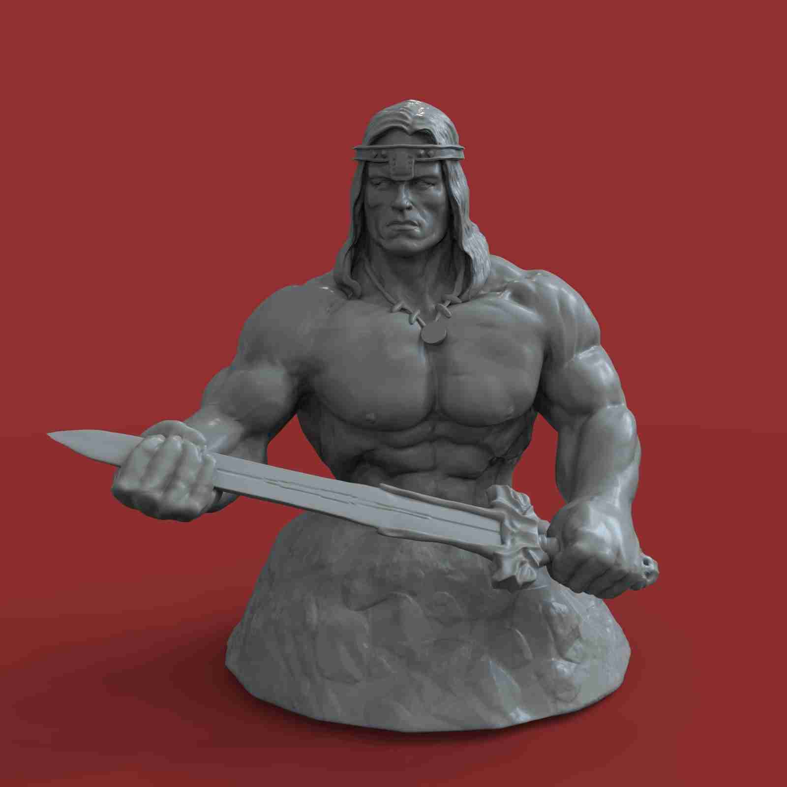 Conan The Barbarian | 3D models download | Creality Cloud