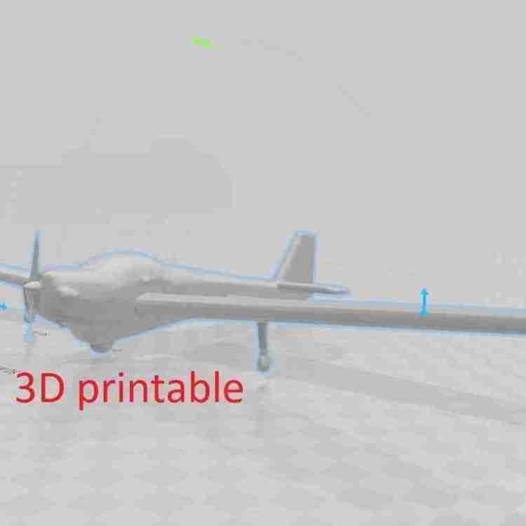 Scheibe SF-25 Falke plane model 3D print model