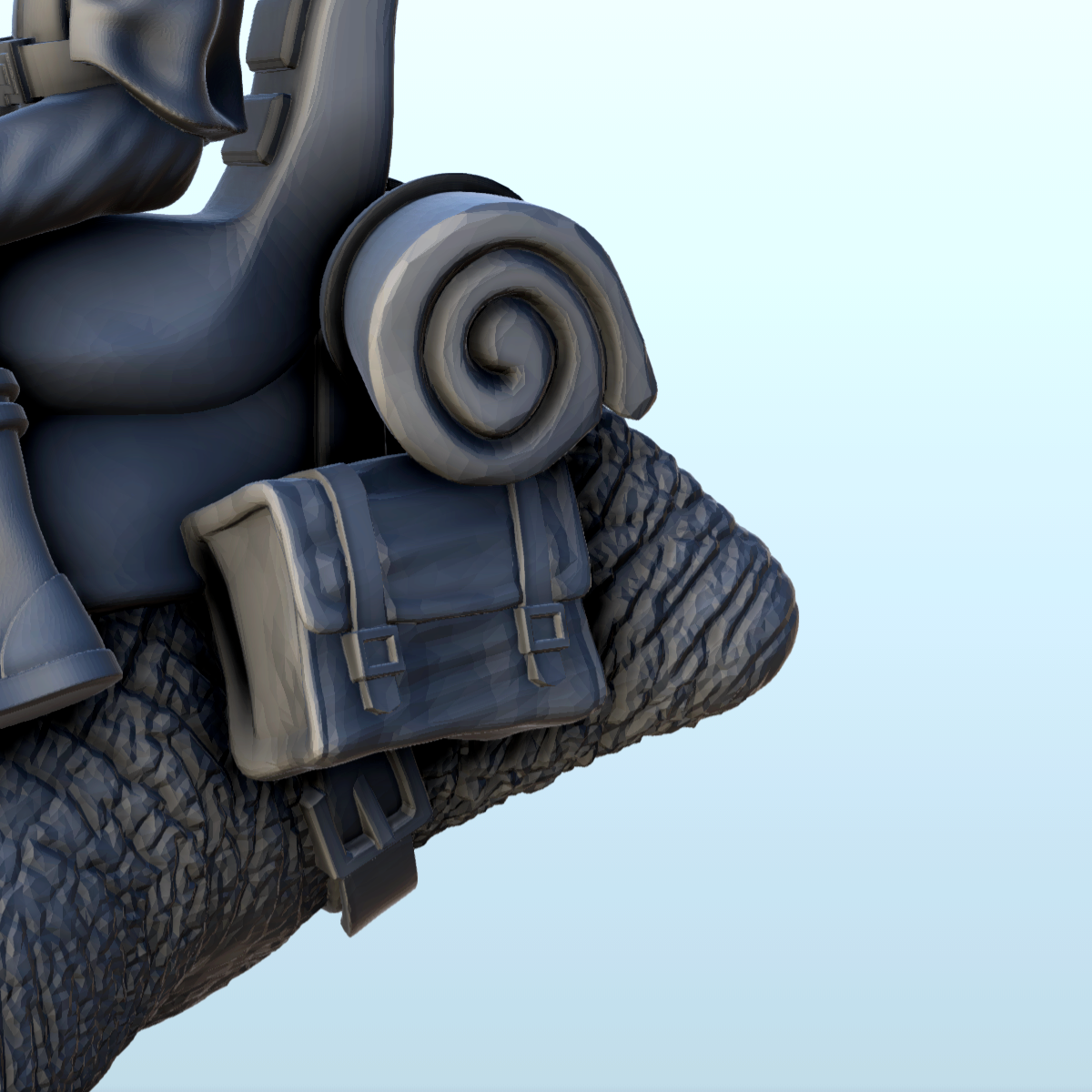 Alien with rocket mounted on two-legged animal (20) (+ pre-s | 3D ...