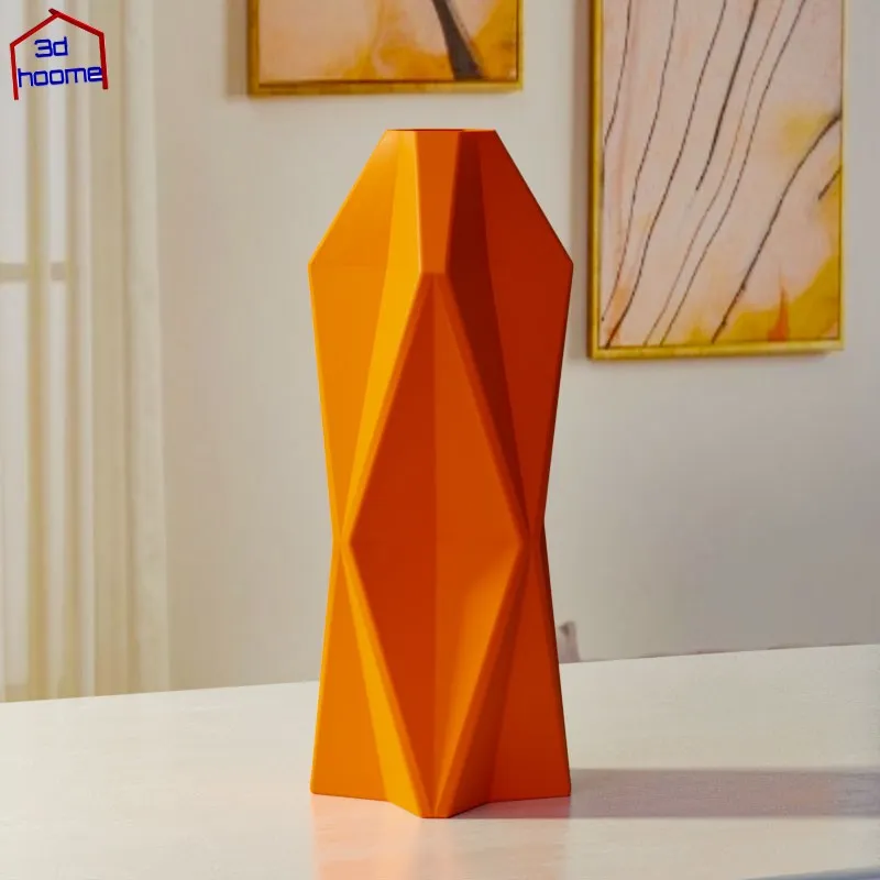 Home Decorations & Ornaments STL Descarga - Geometric Vase - 3dhoome
