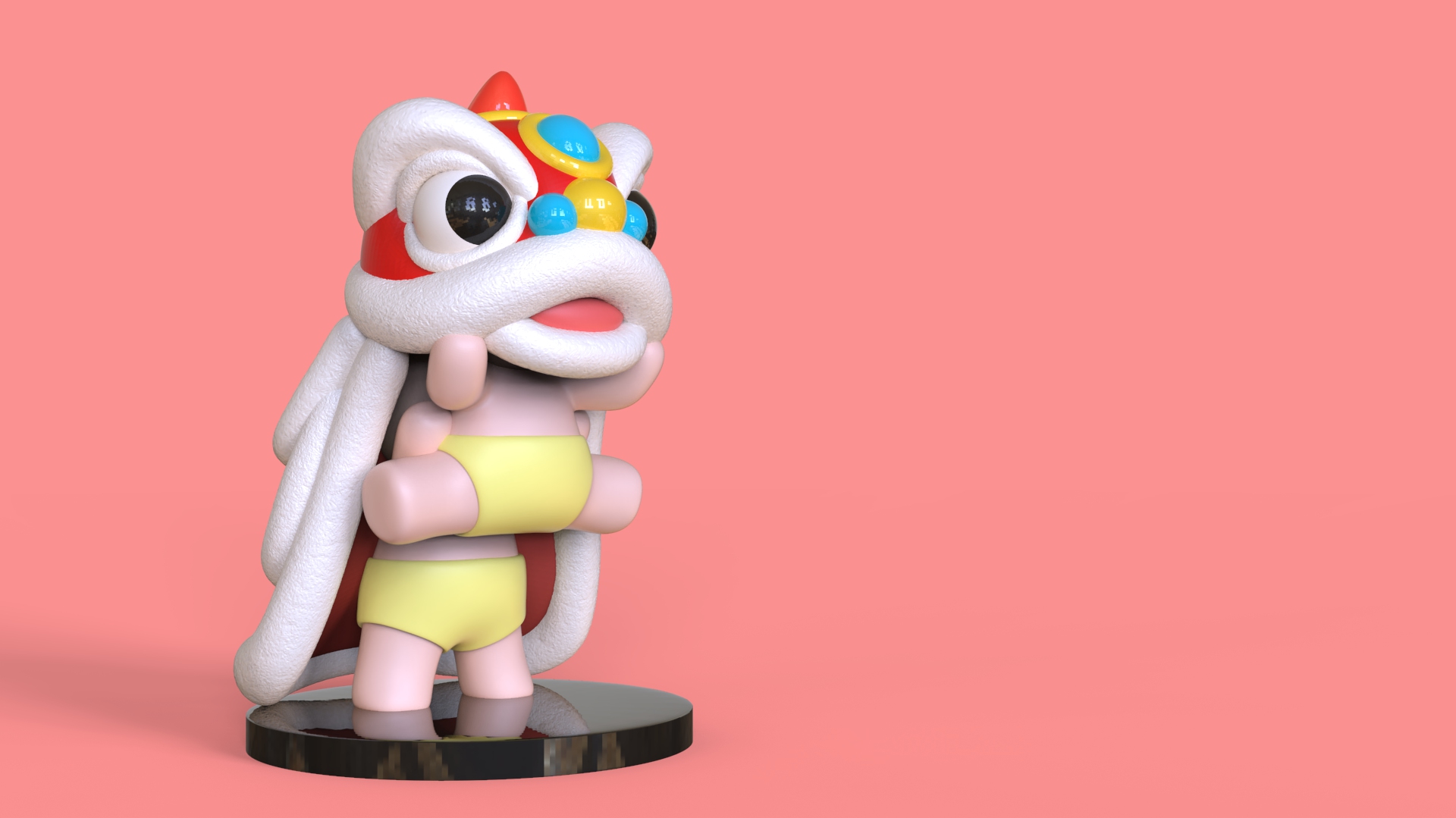 lion dance | 3D models download | Creality Cloud