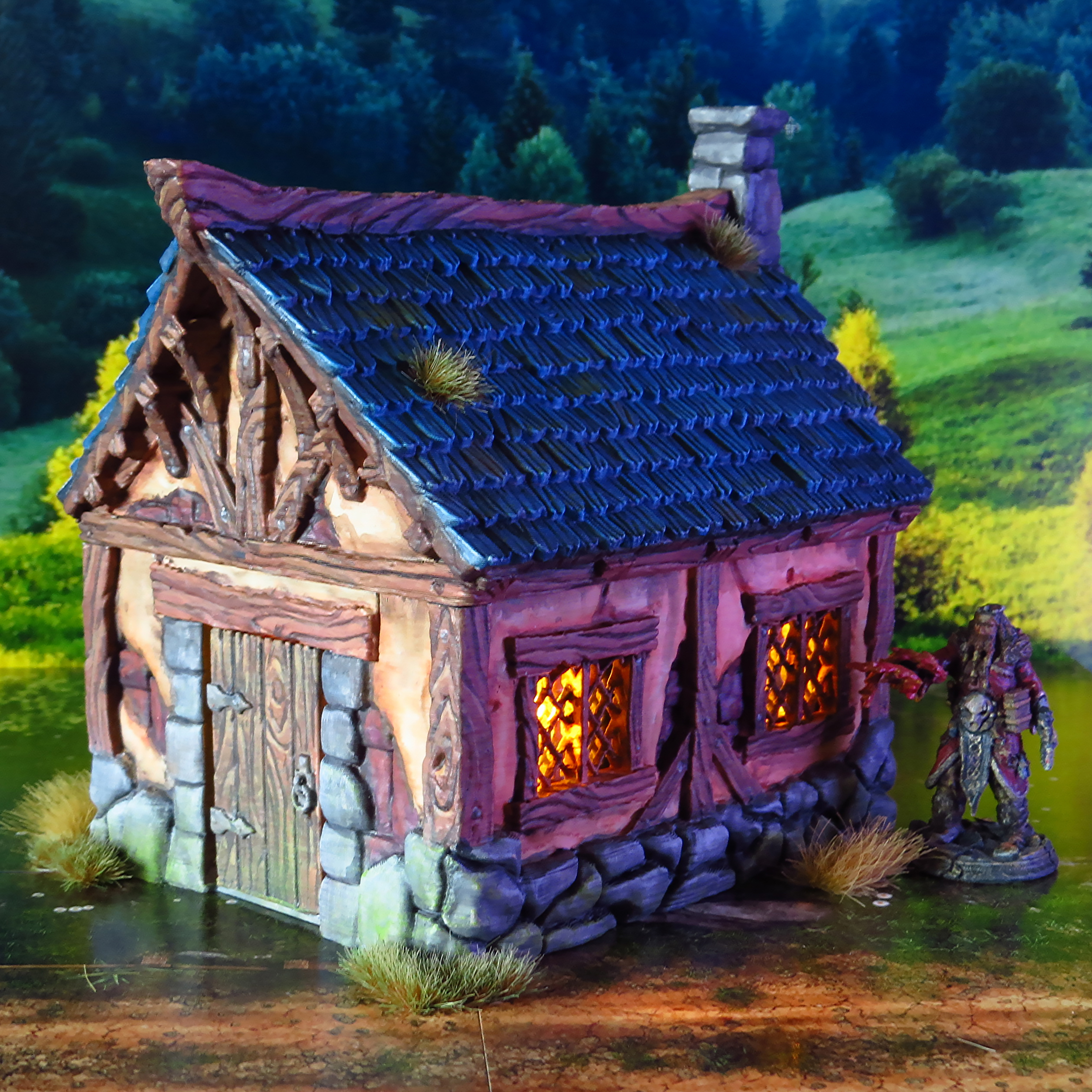 FREE City of Tarok - Little Cottage - RPG Terrain | 3D modeller indir ...