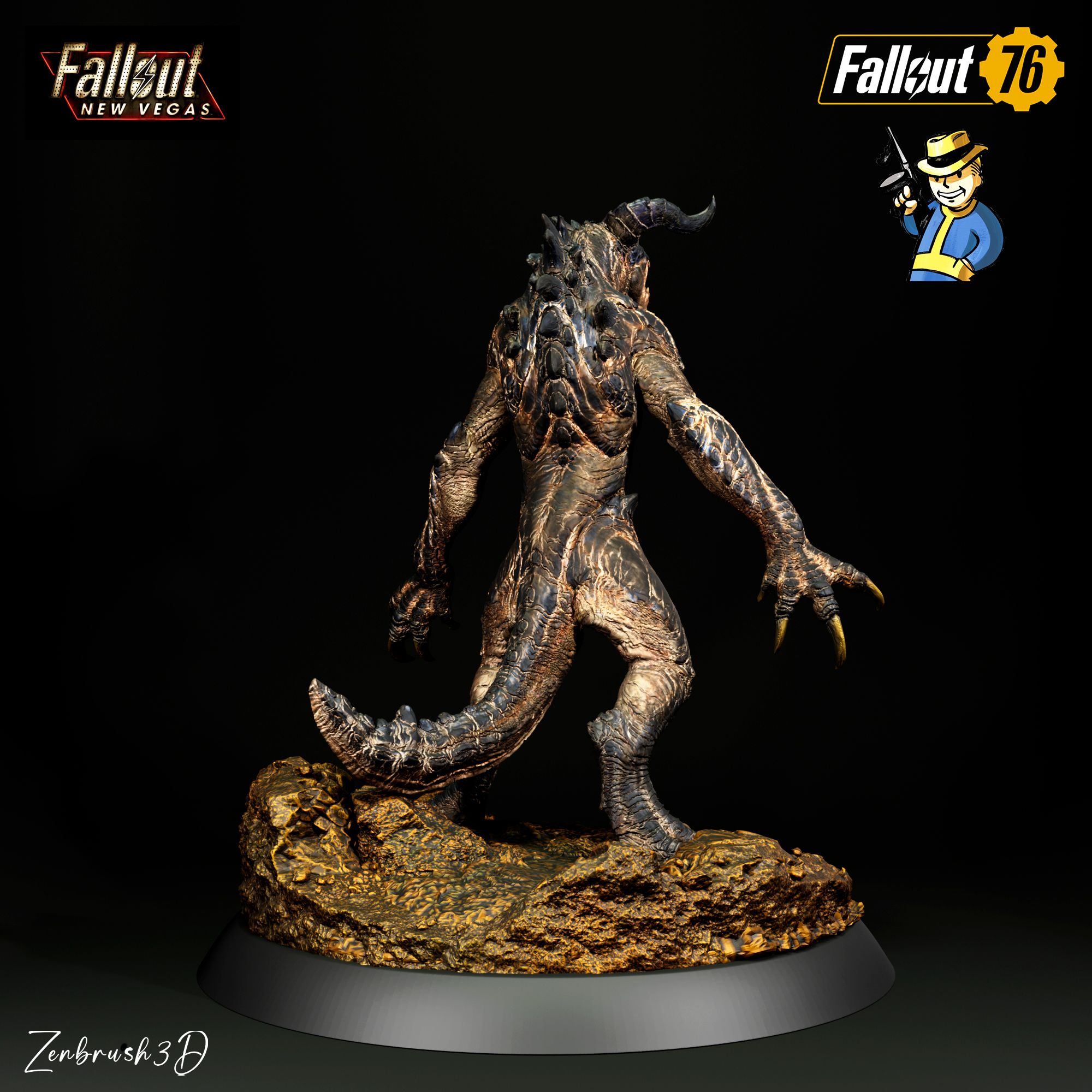DEATHCLAW - THE FALLOUT - 3D PRINTING | 3D models download | Creality Cloud