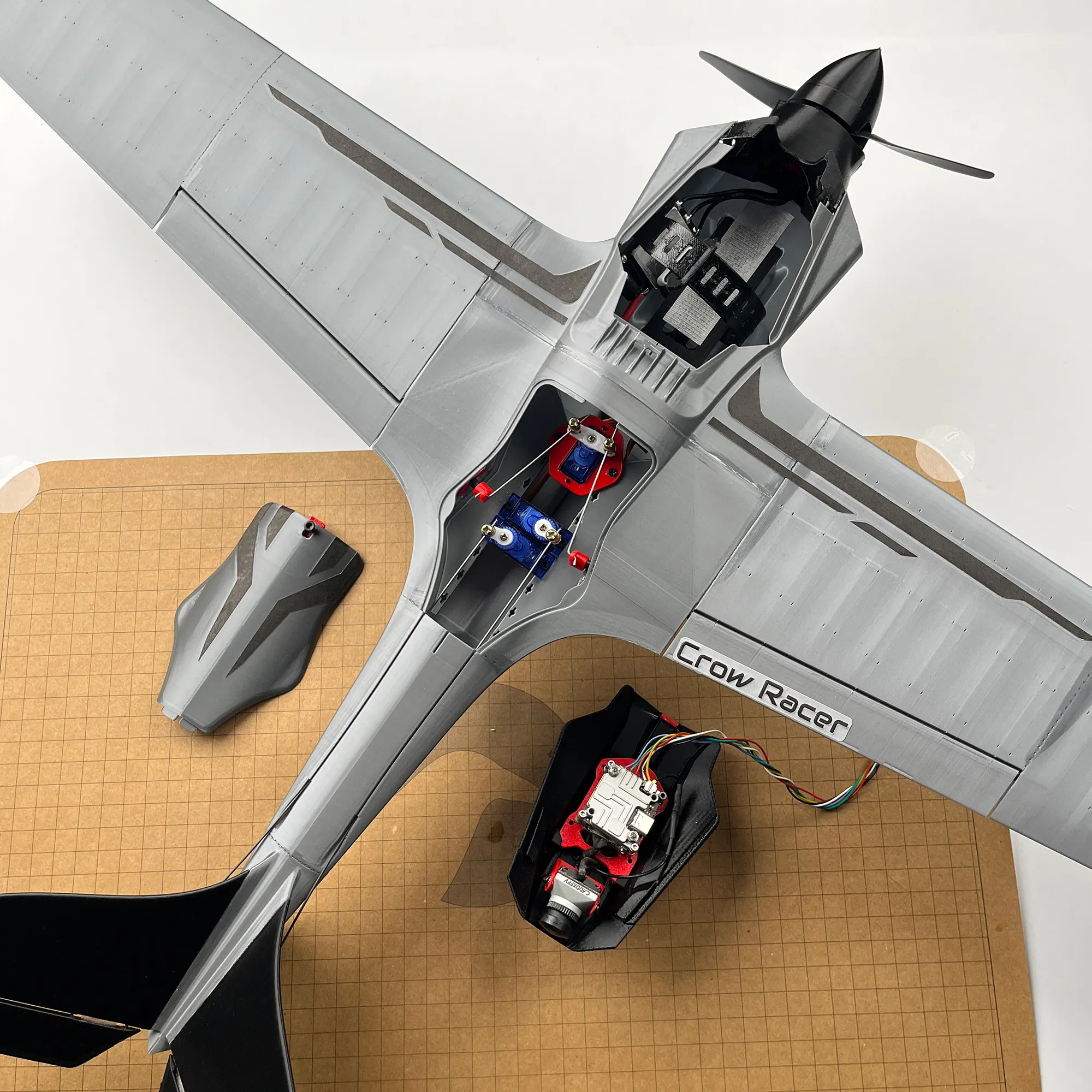 Electronics & RC (Remote Control) STL Download - CROW RACER V2 750 MM ...