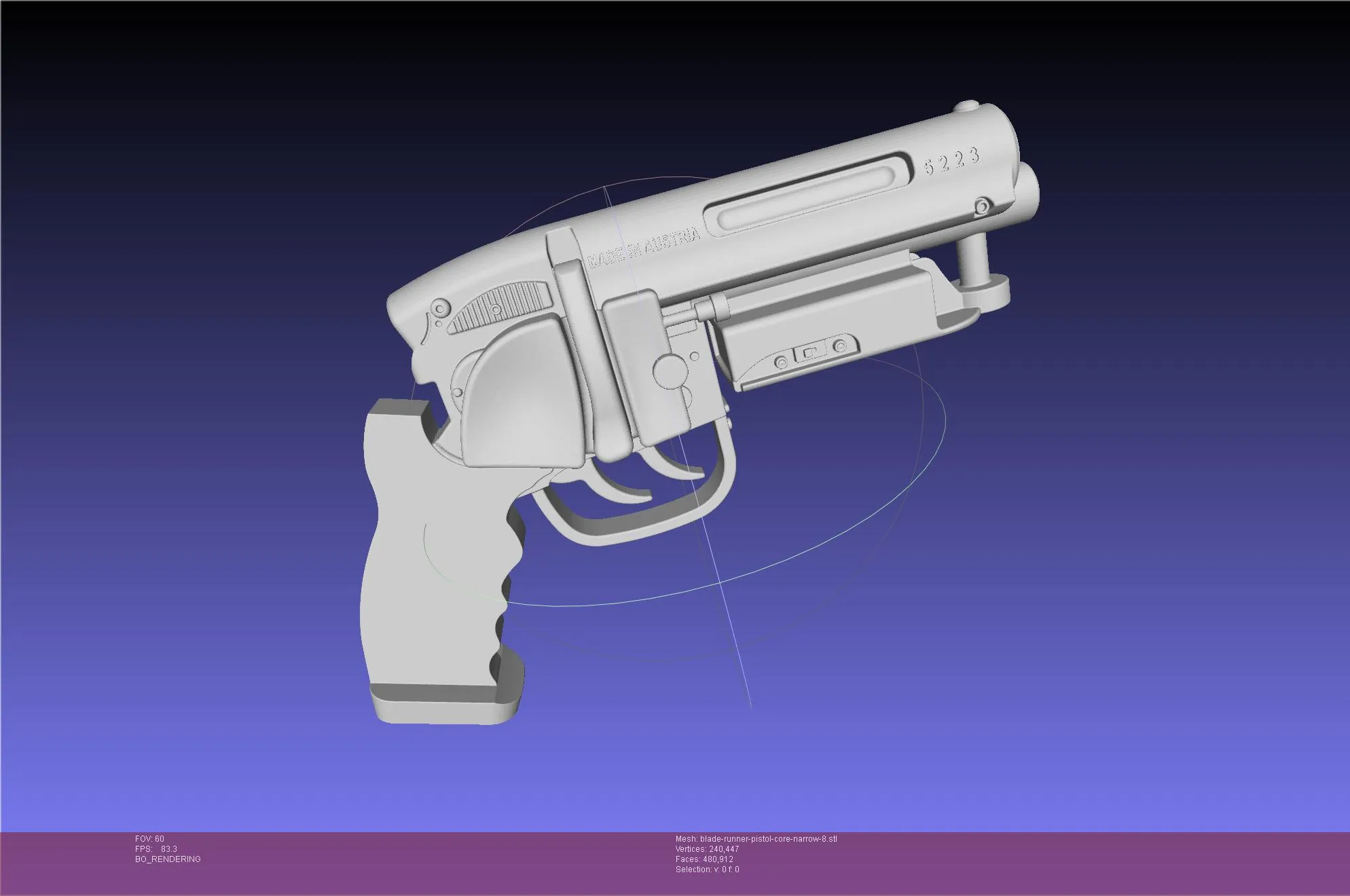 Blade Runner Deckard Blaster | 3D modeller indir | Creality Bulutu
