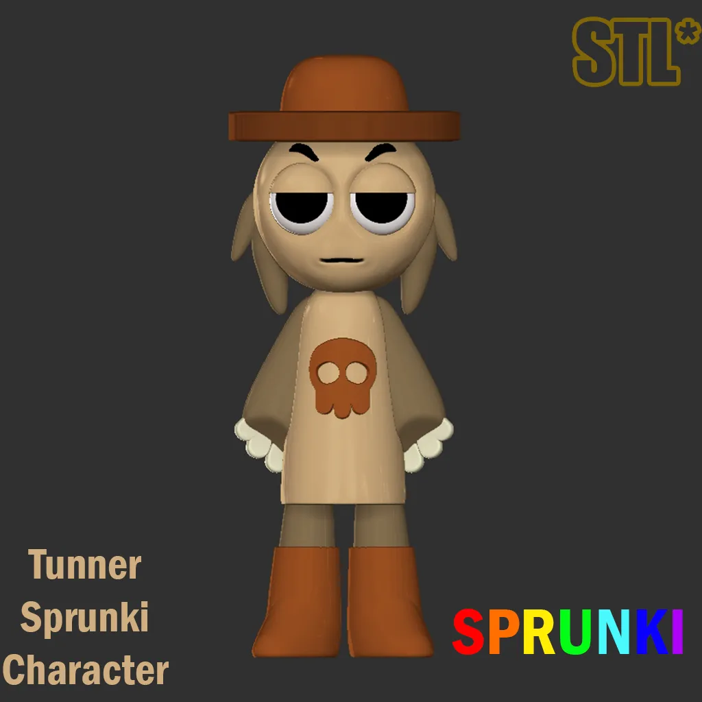 Characters & Creatures STL Download - Tunner STL file Sprunki ...