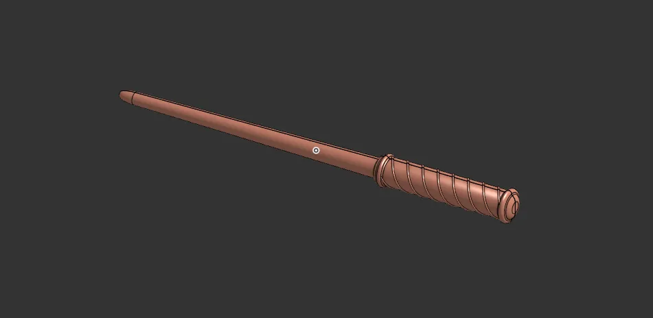 Free Game Props STL Download - Magic wands - 3 typesby Mejla3Design