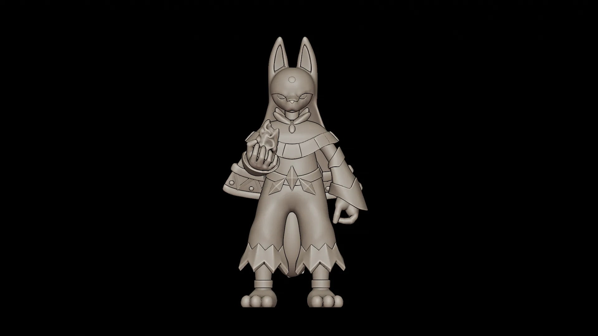 Characters & Creatures STL Download - Anubis Palworld Fanartby Jlo3d