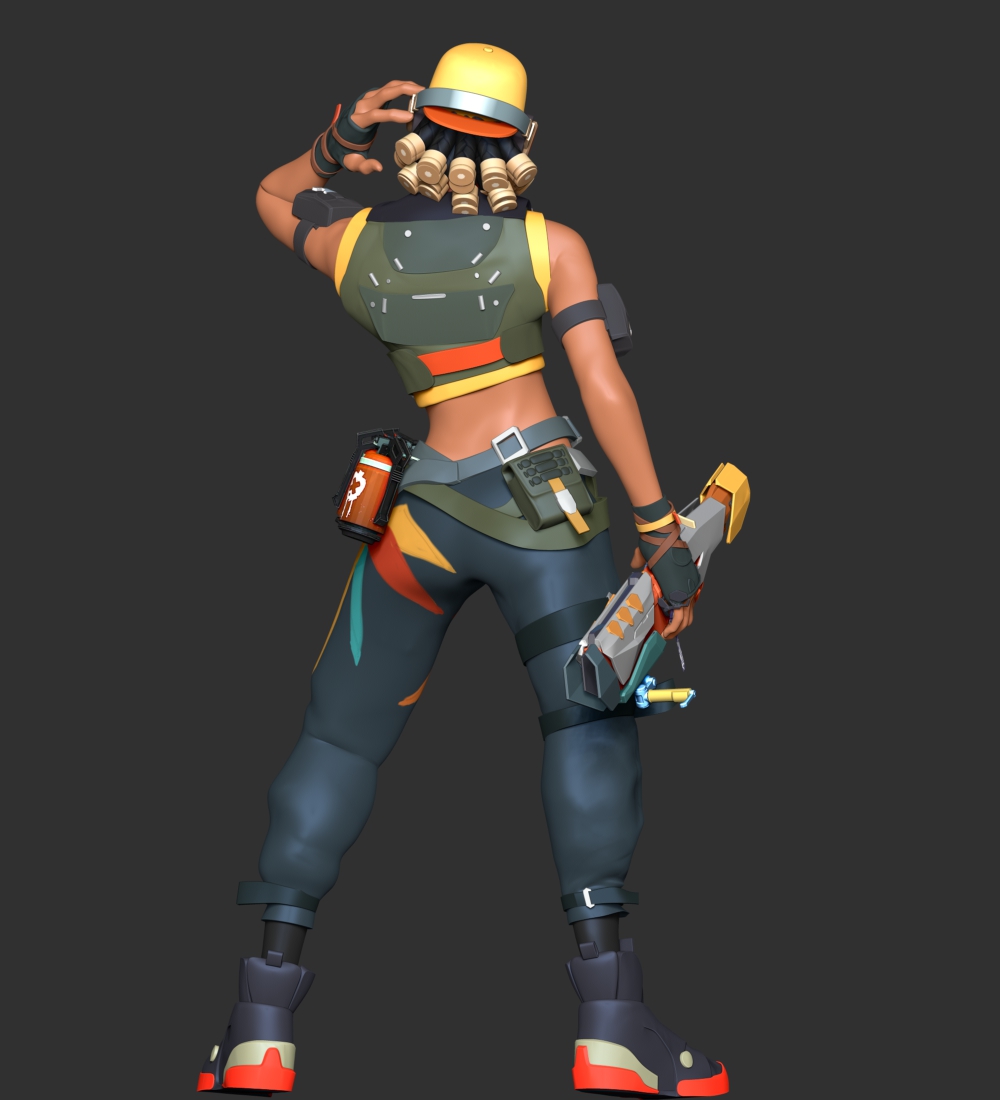 Valorant - Raze | تحميل نماذج ثلاثية الابعاد | Creality Cloud