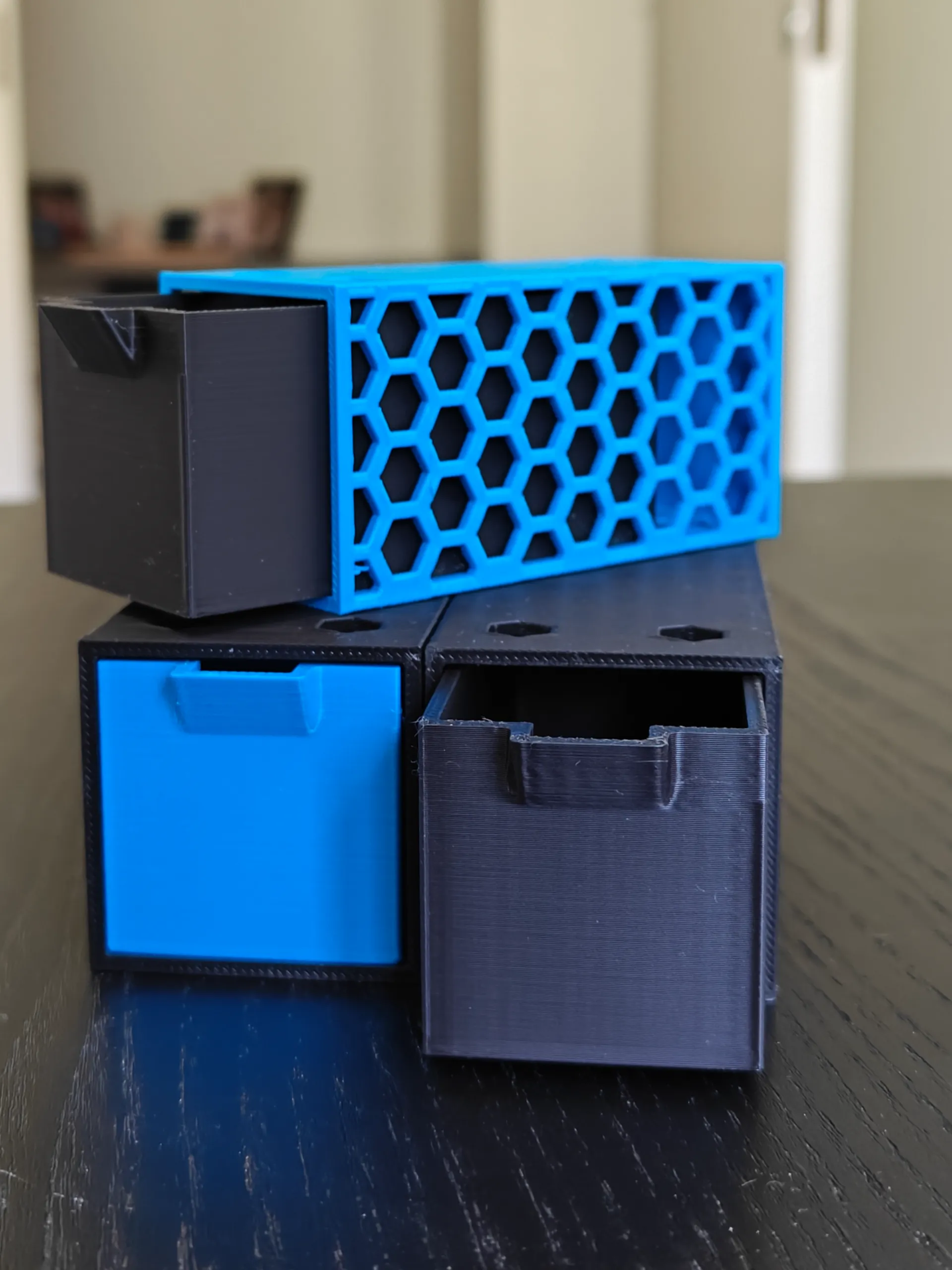 3D Printer Files | 3MF File | HexBox - Modular, Stackable and Customizable storage system ...