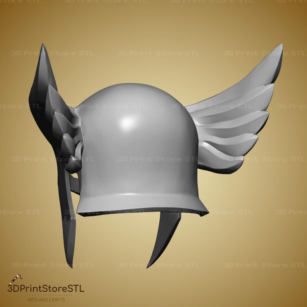 Hawkgirl Helmet From DC Comics - Cosplay | 3D models download ...