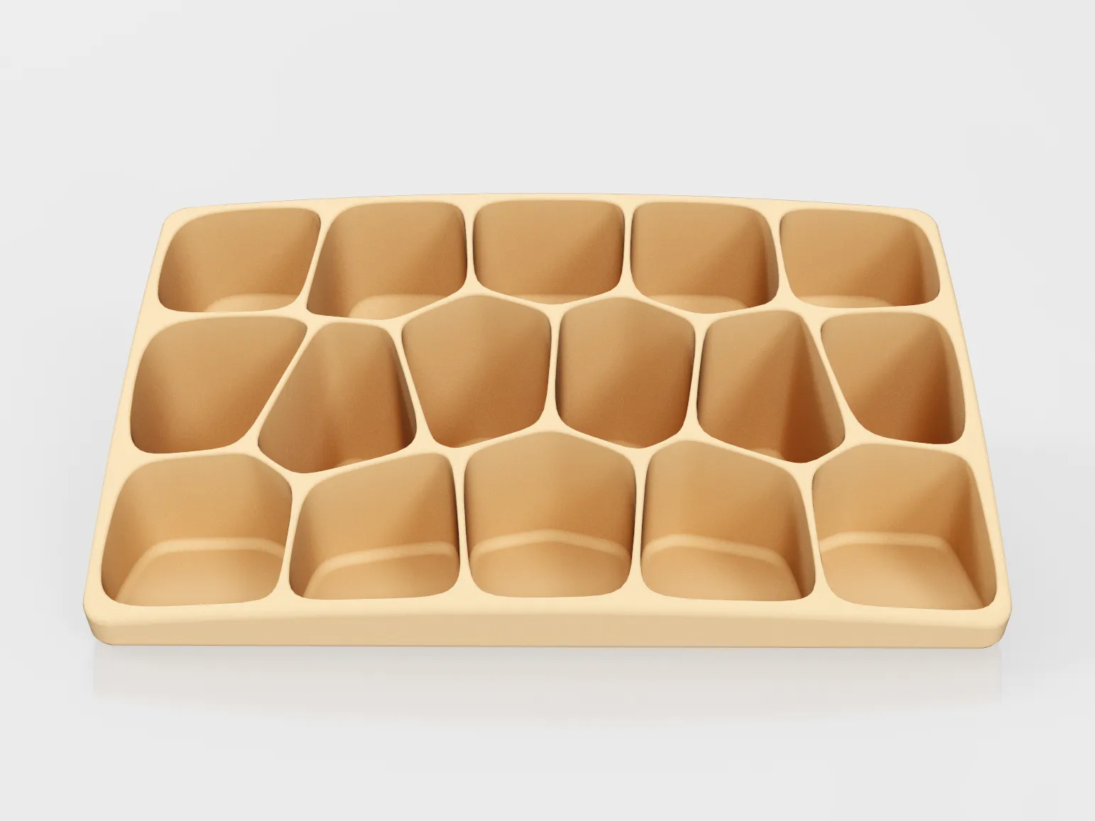 3D Printer Files | 3MF File | Organic Design Storage and Organizer, low ...