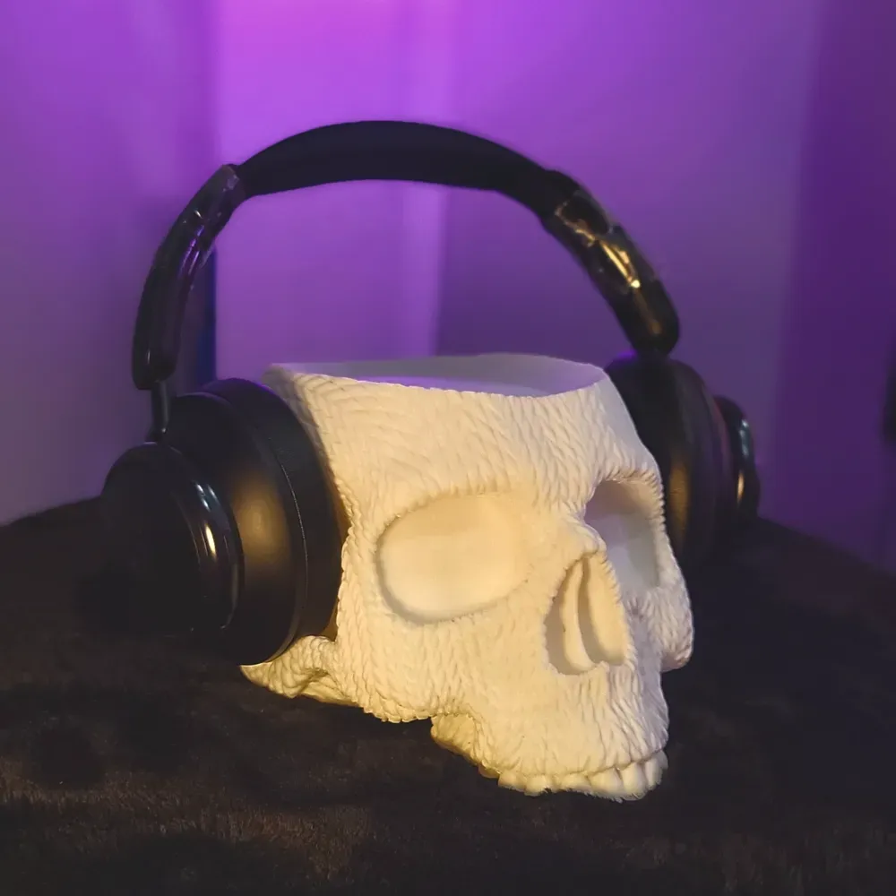 Knitted Skull Headphone Holders | 3D models download | Creality Cloud