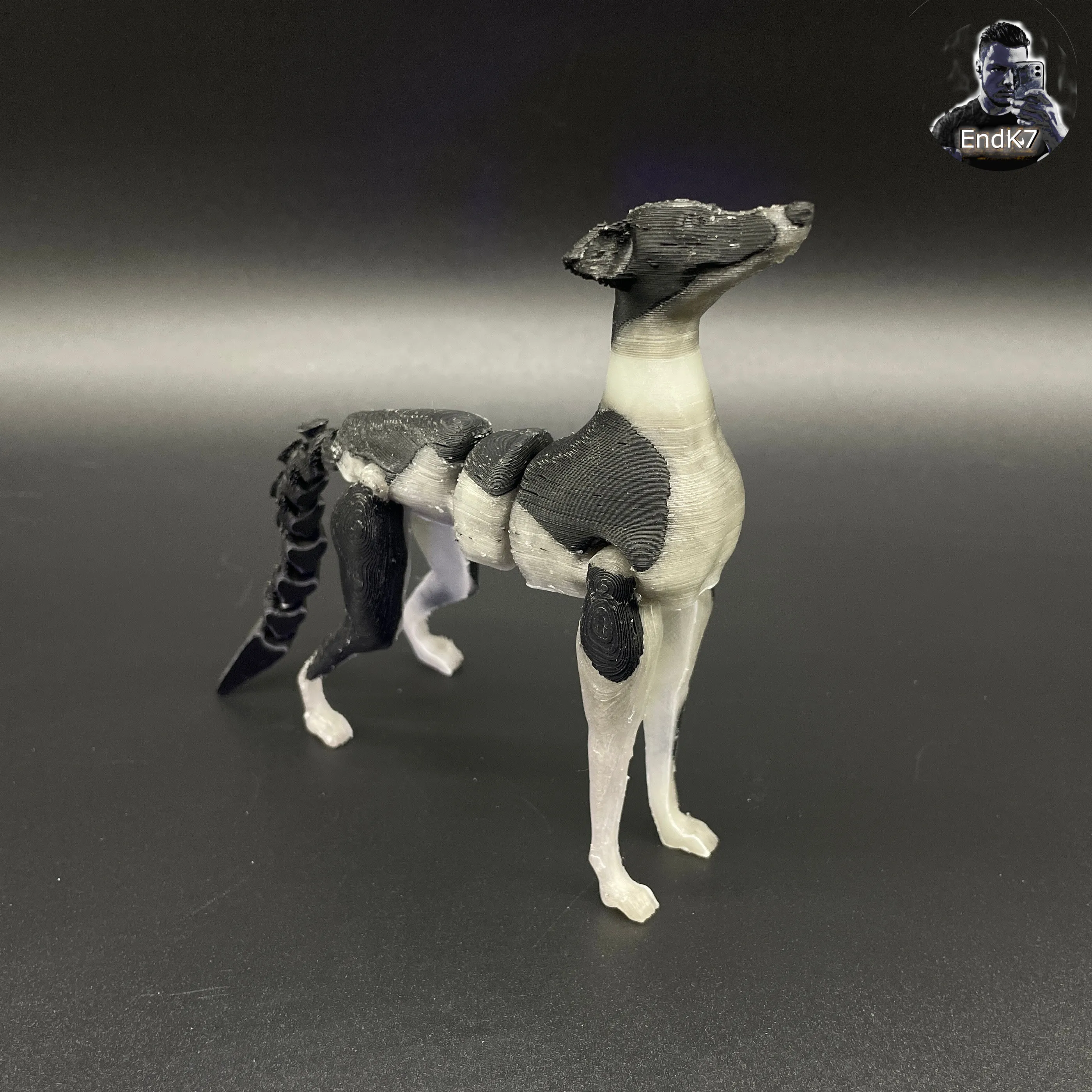 3D Printer Files | 3MF File | Articulated Dog - Greyhound 🐶Print in ...
