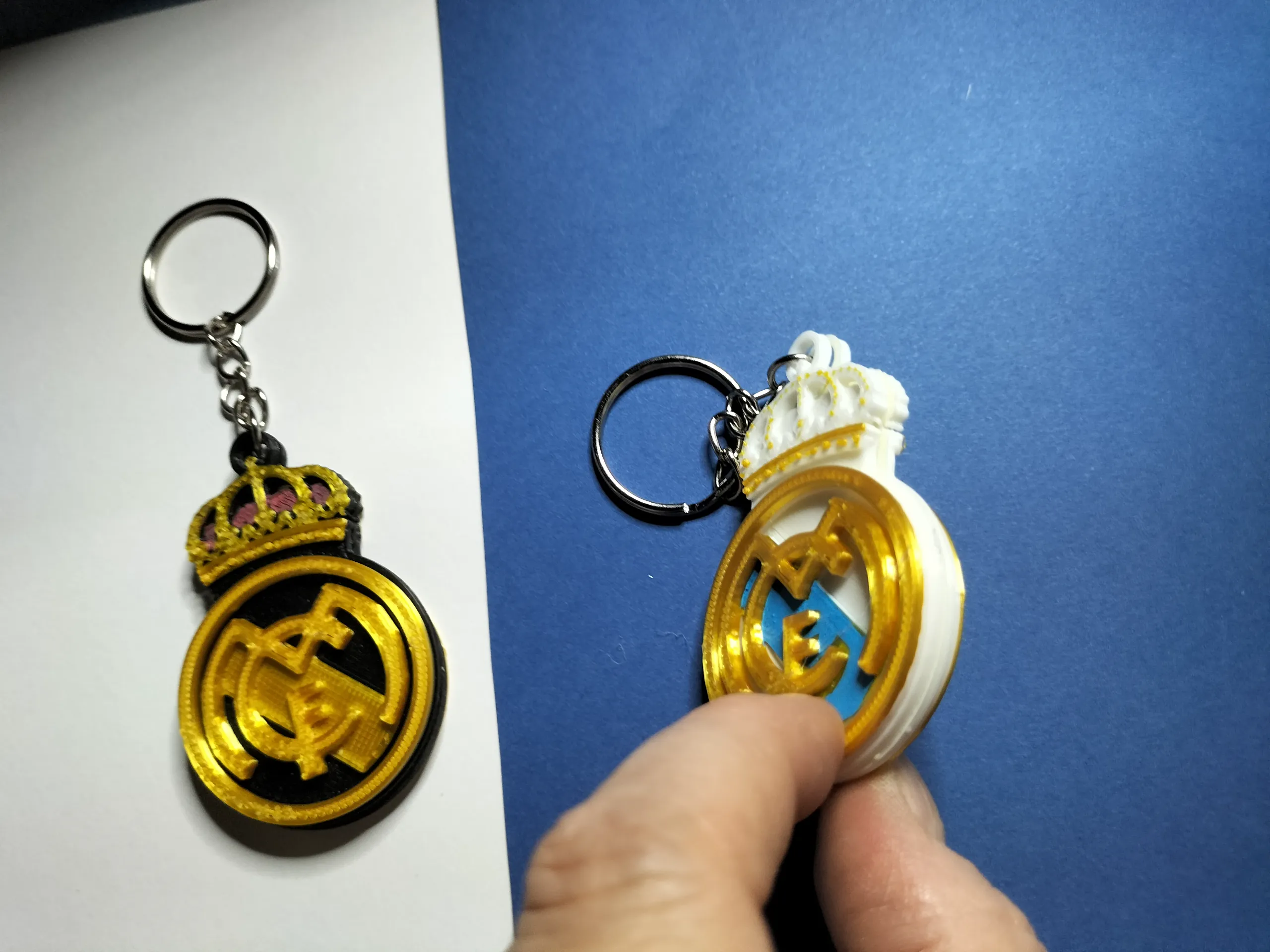Free Tools & Spare Parts STL Download - Real Madrid keychain.by ...