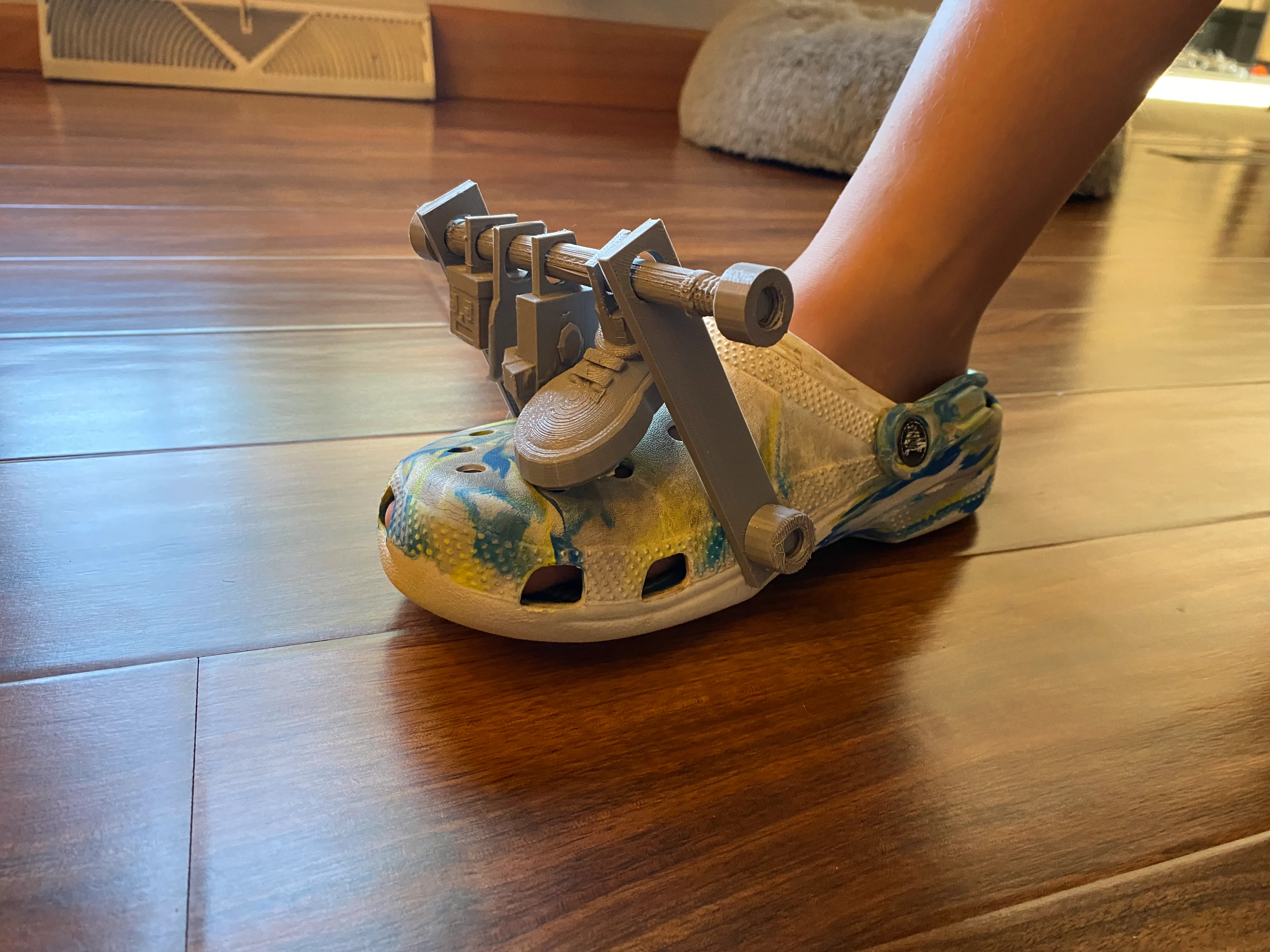 Croc Giblet Wheel Holder - Shoe, Hand, Head and Ghost | 3D models ...