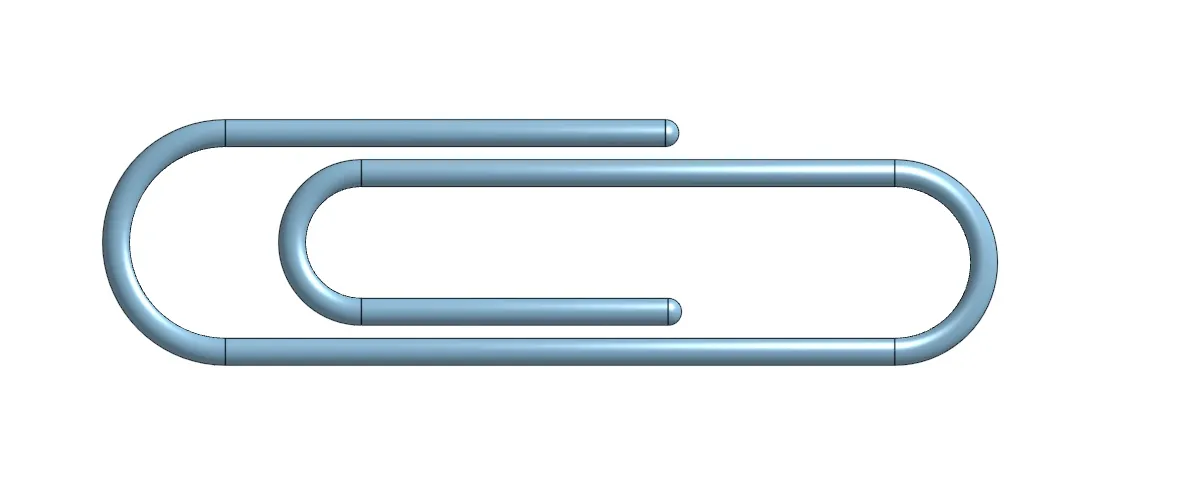 Large paperclip | 3D models download | Creality Cloud