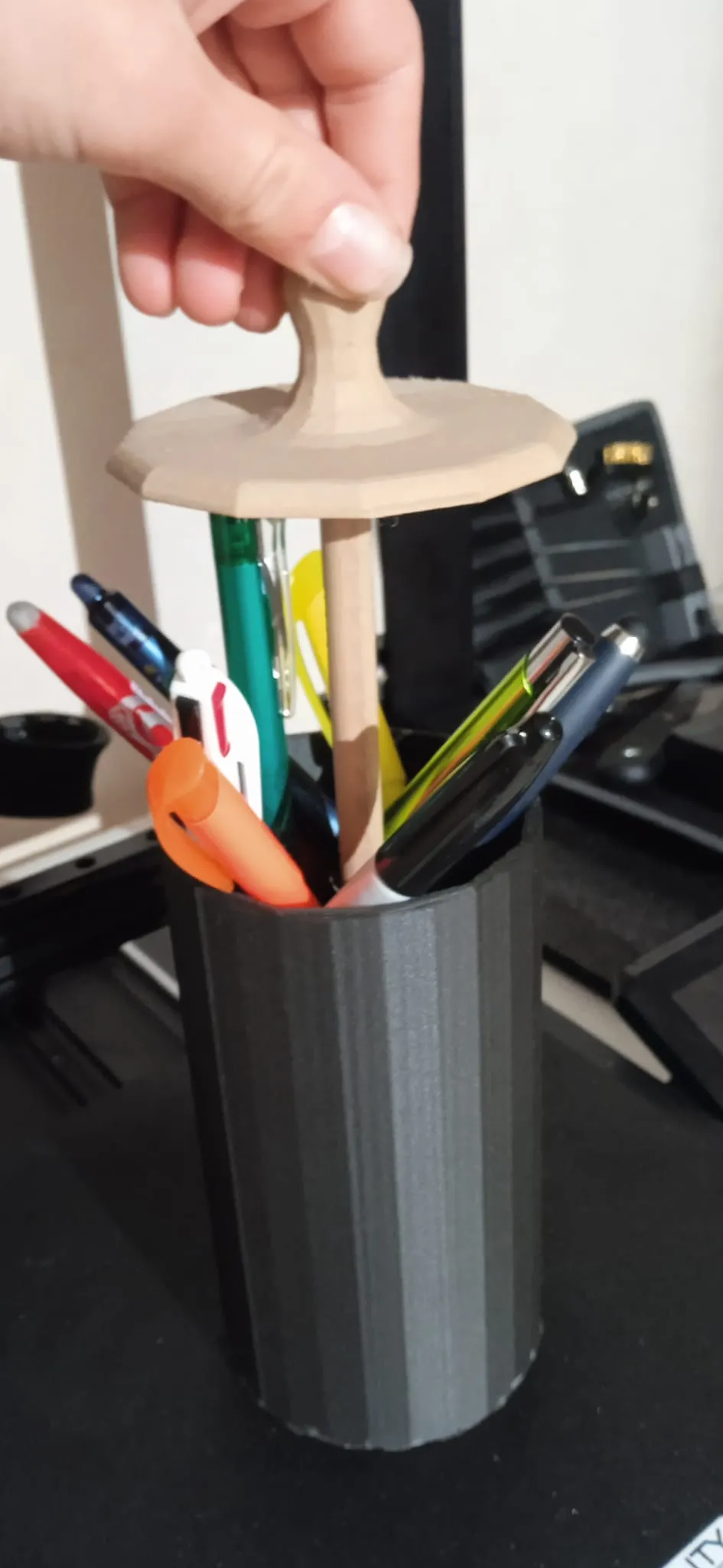 3D Printer Files | 3MF File | Satisfying 3D Printed Pen Holder ...