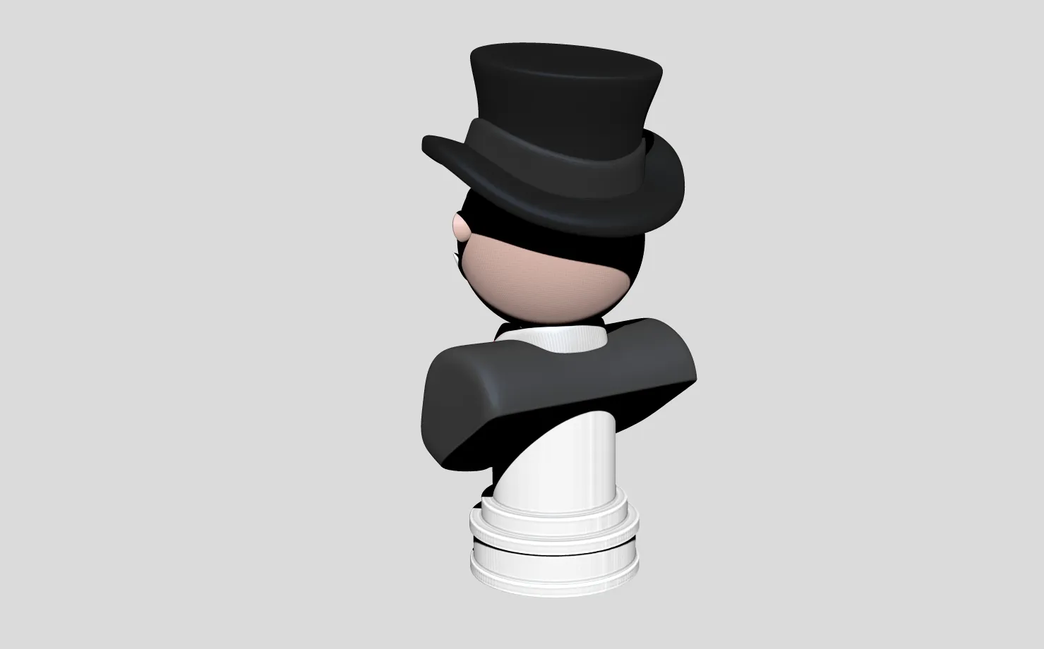 Mr Monopoly bust | 3D models download | Creality Cloud