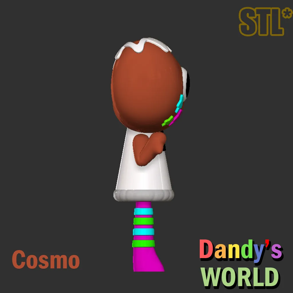 Characters & Creatures STL Download - Dandy's World3D Cosmo STL 3D ...