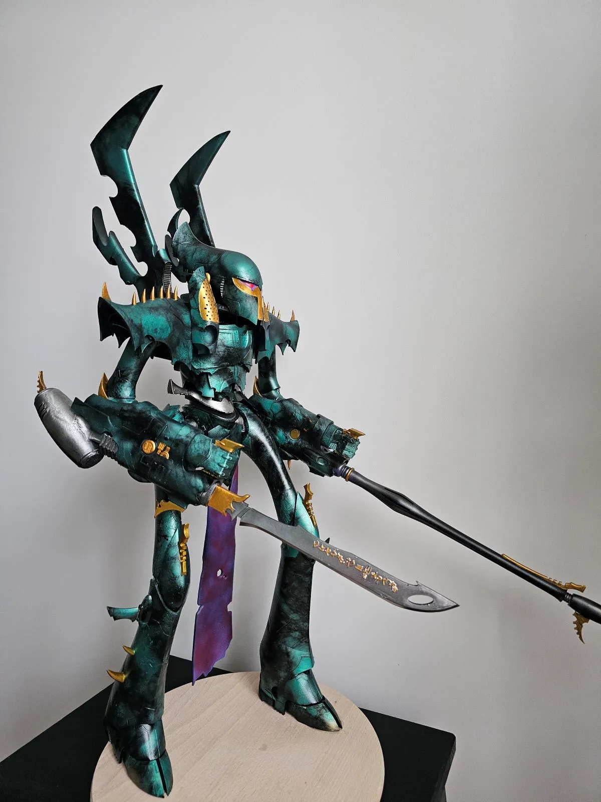 Warhammer 40k Dark Eldar Titan Cursed Elf Titan Knight Printed! #tech