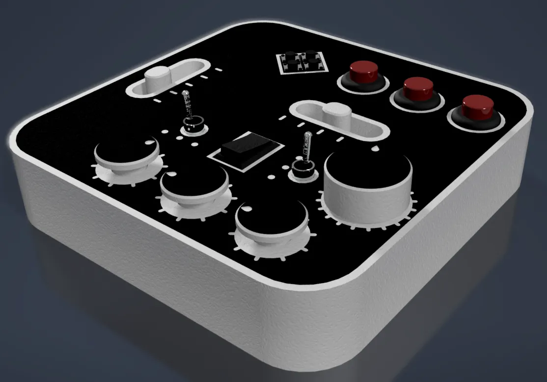 Electronics & RC (Remote Control) STL Download - Fidget Control Panelby ...