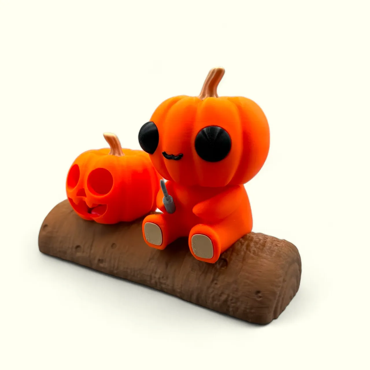 Other STL Download - Pumpkin Patch Pal Tea Light Pumpkin Sceneby tacticalkaoz
